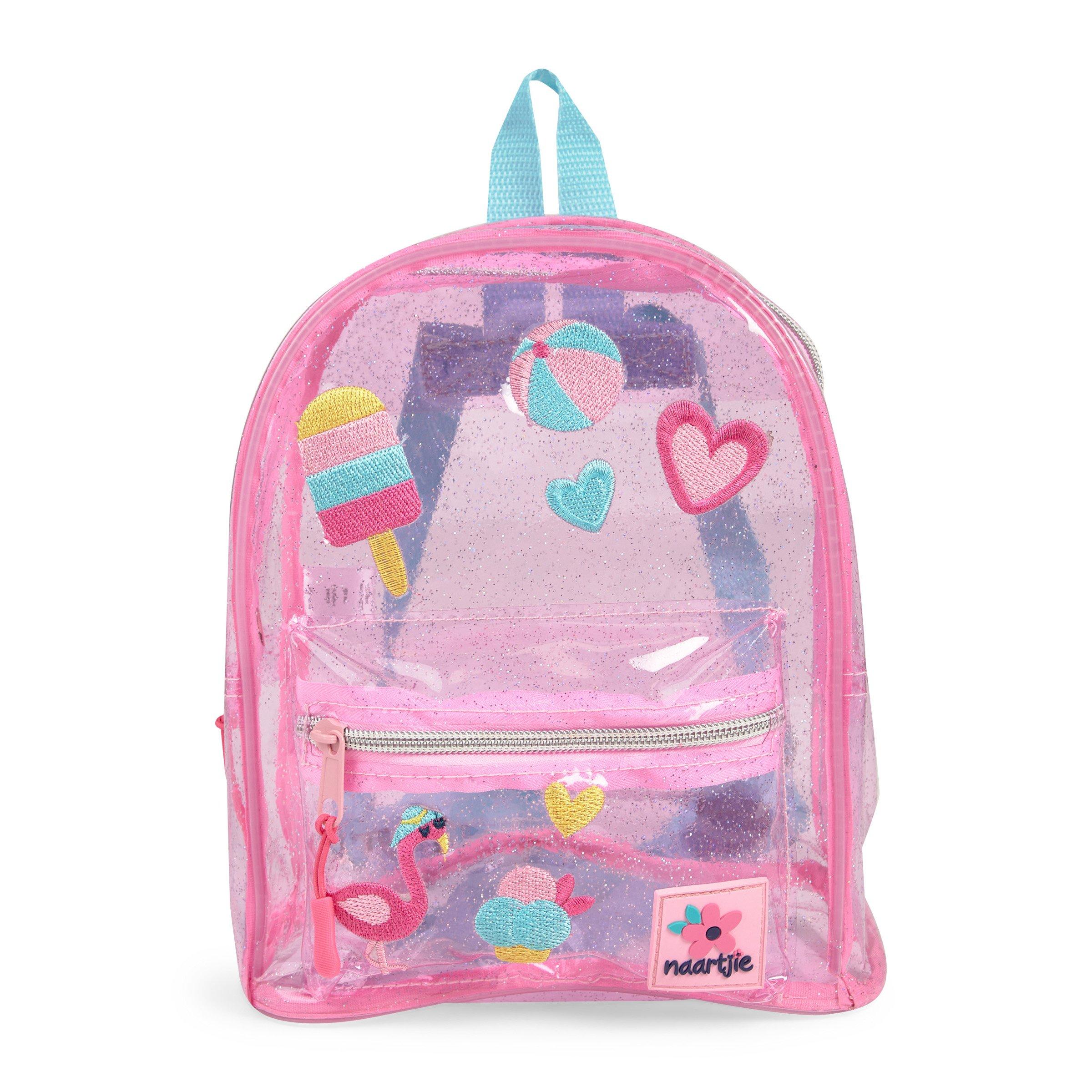 Girls Pink Mini Vinyl Backpack (3181808) | Naartjie