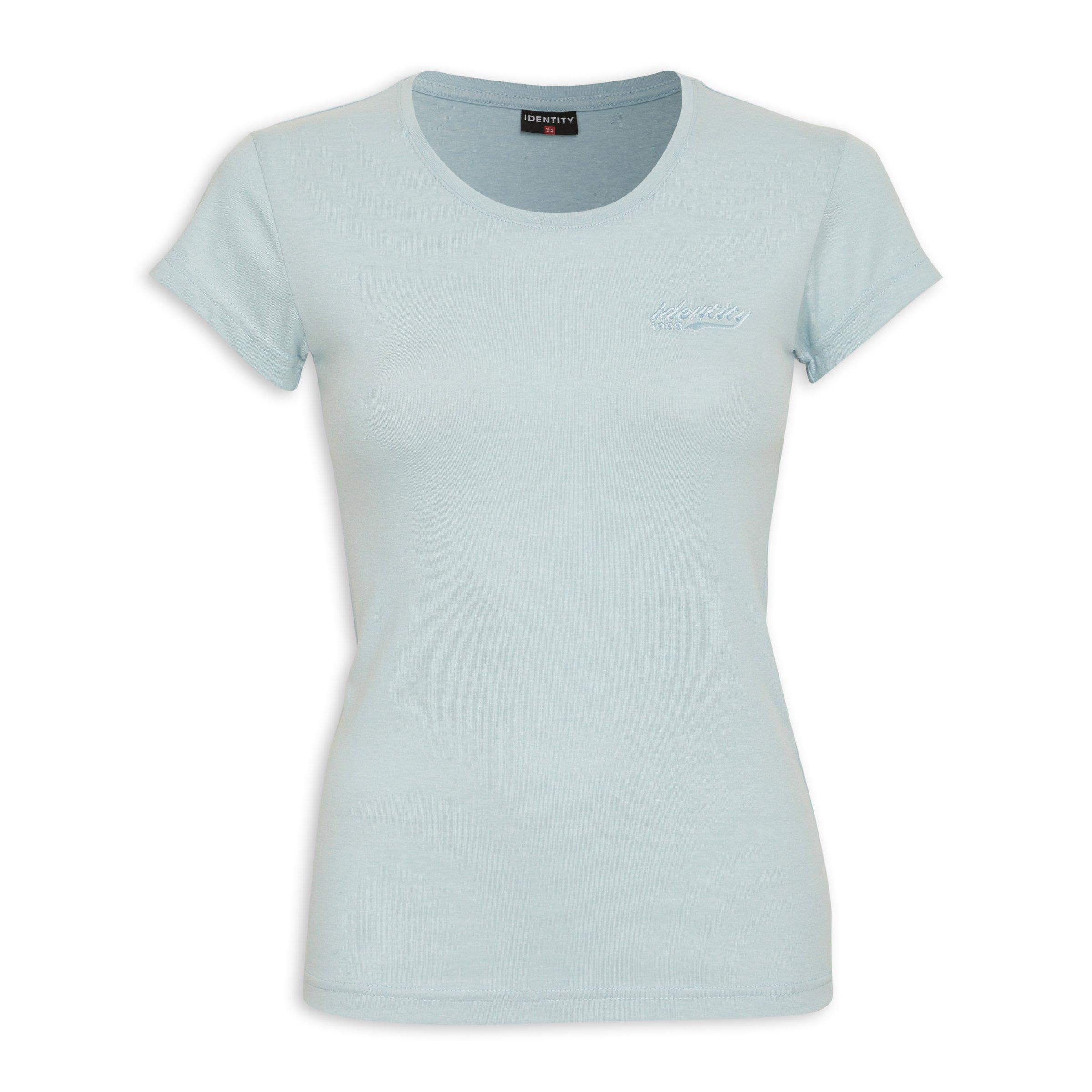 Light Blue Fitted T-shirt (3181944) | Identity