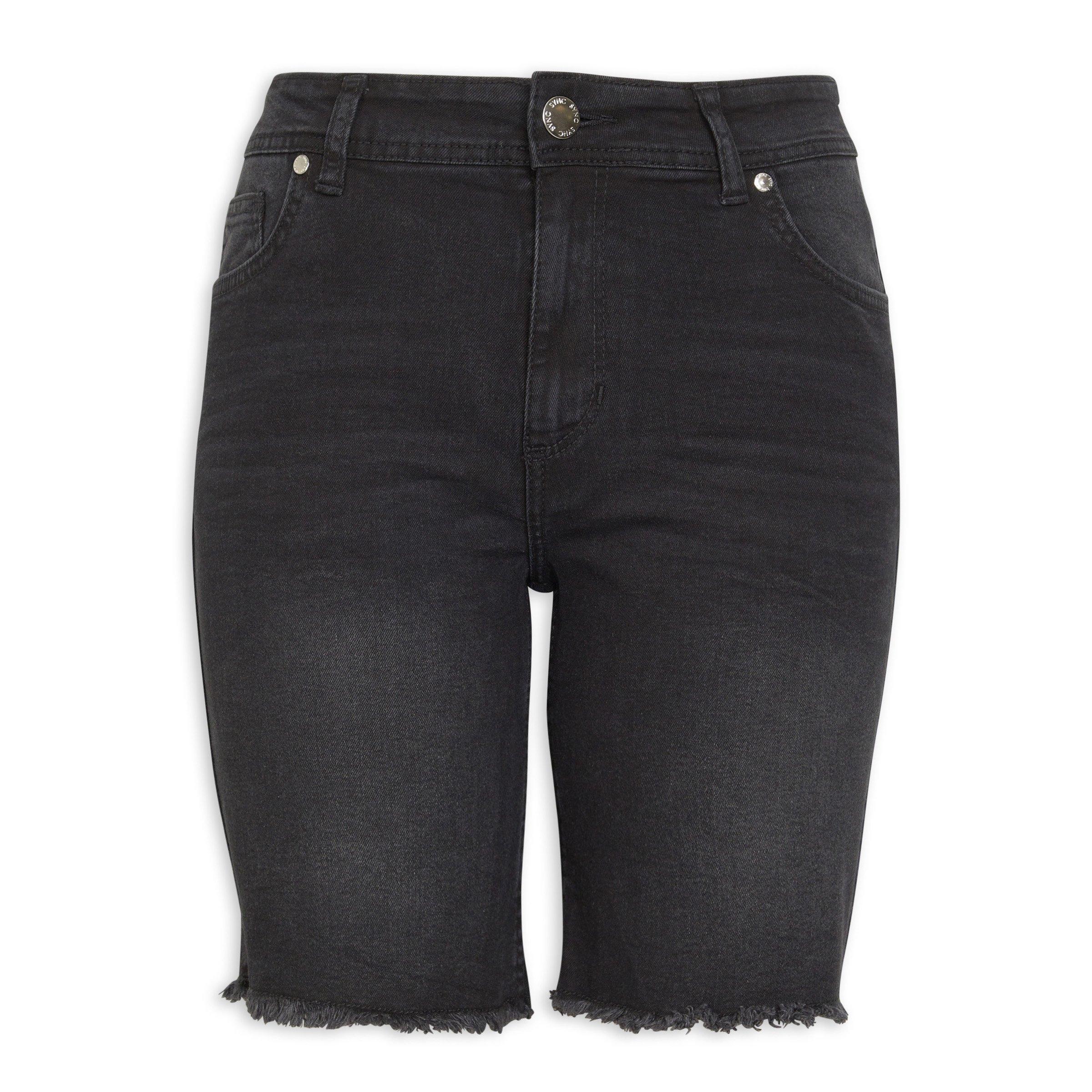 Black Denim Shorts (3182370) | Identity X Sync