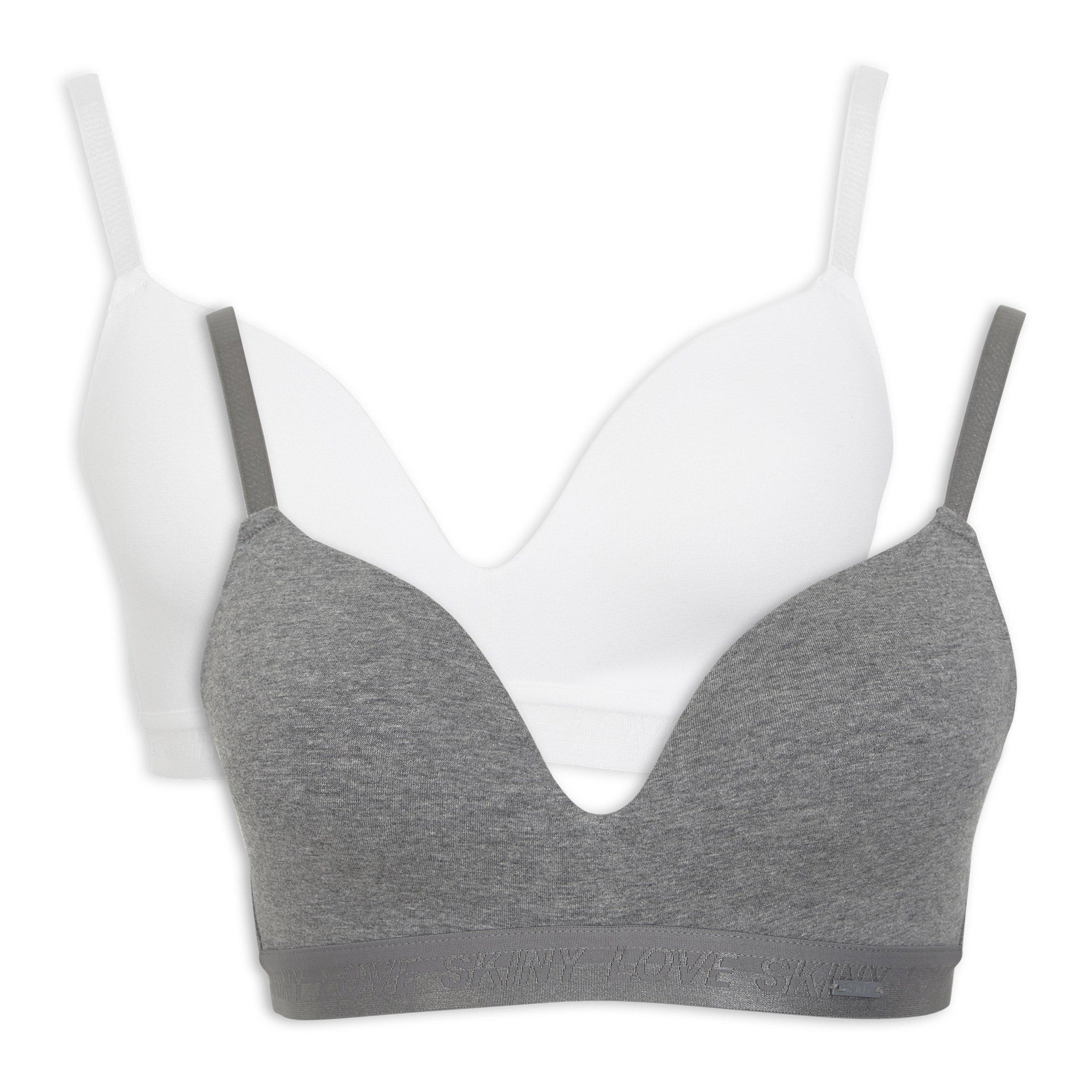 2-pack Non Wire Bras (3182518) | Skiny