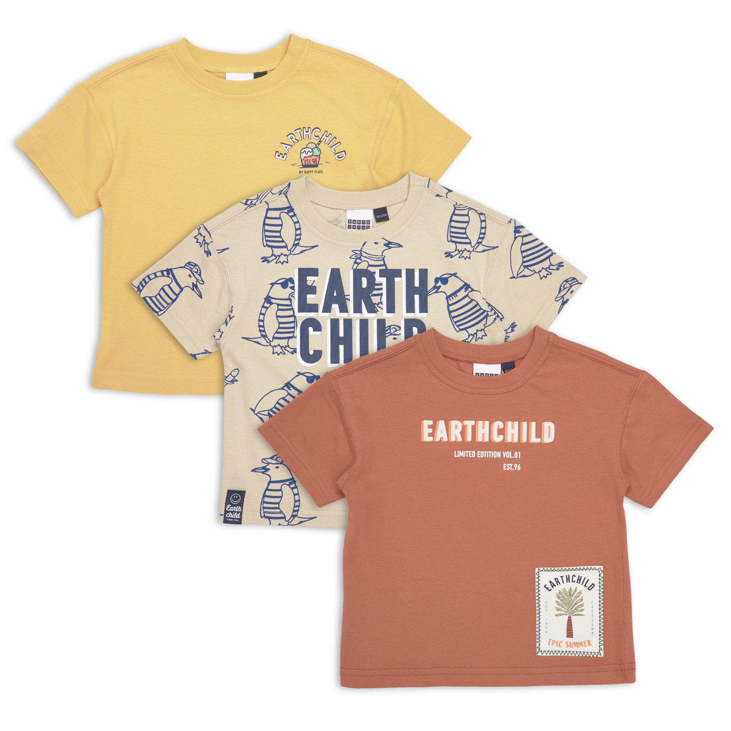 Baby Boys 3-pack Top (3182521) | Earthchild