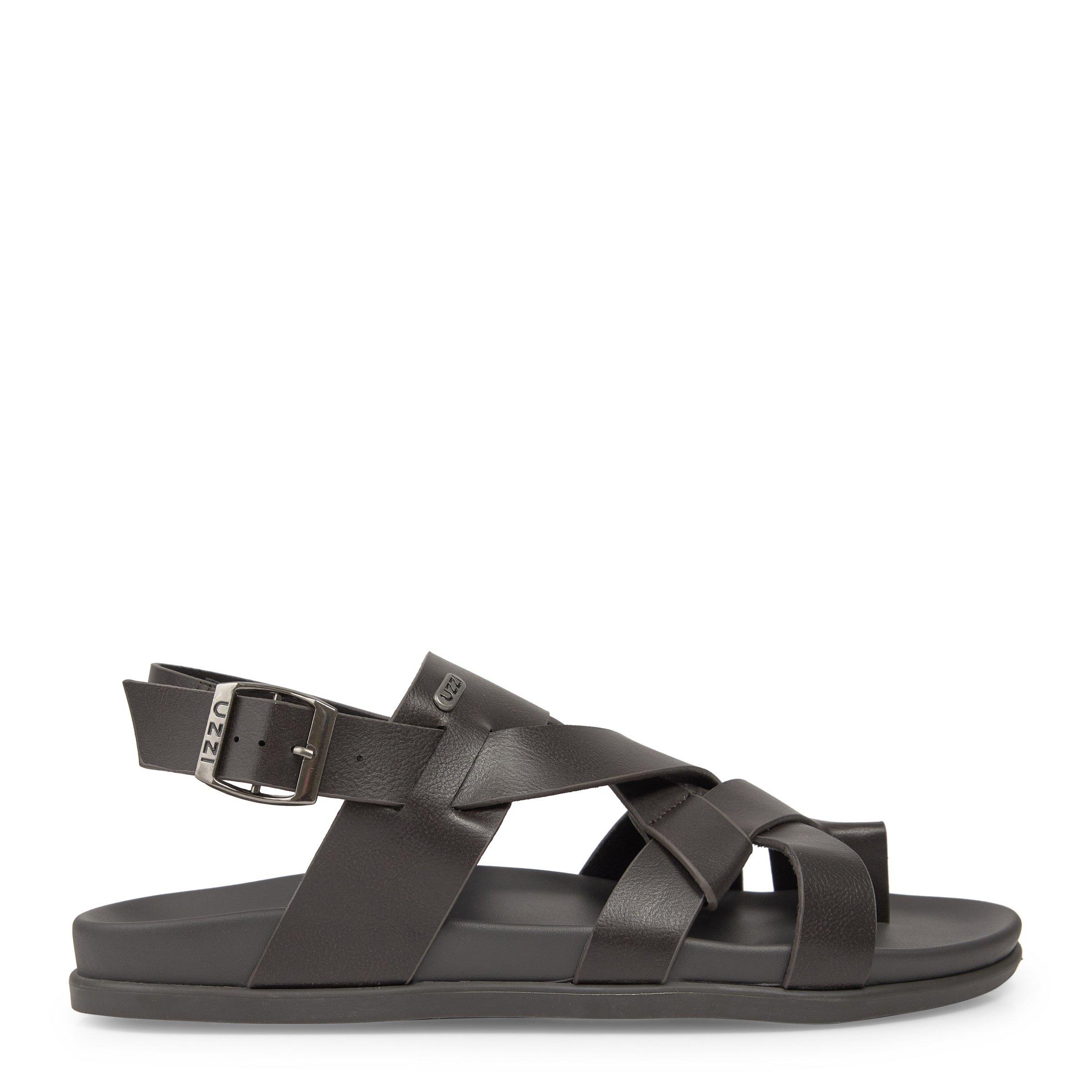 Brown Toe Post Sandals (3182621) | UZZI