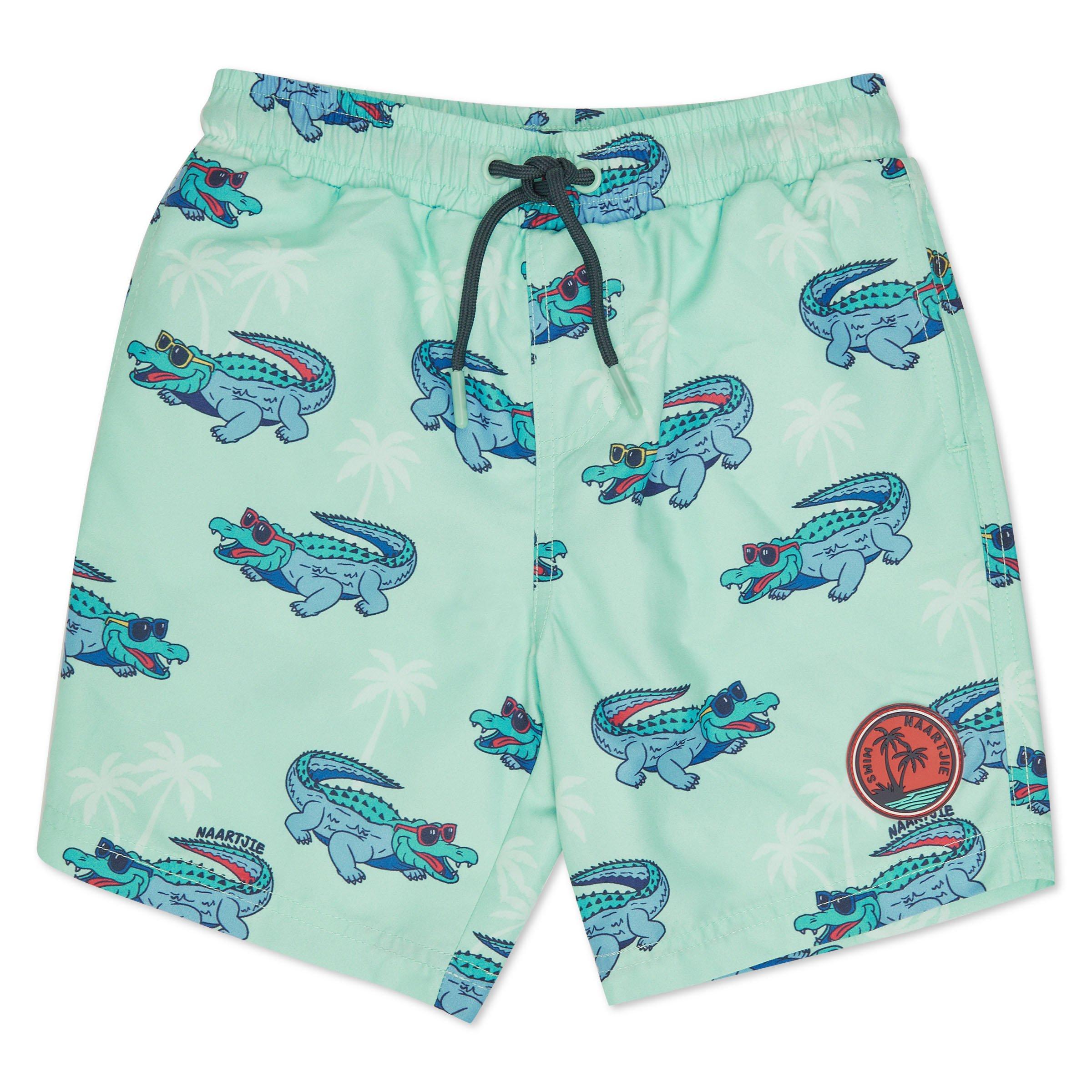 Kid Boy Crocodile Print Swim Shorts (3182647) | Naartjie