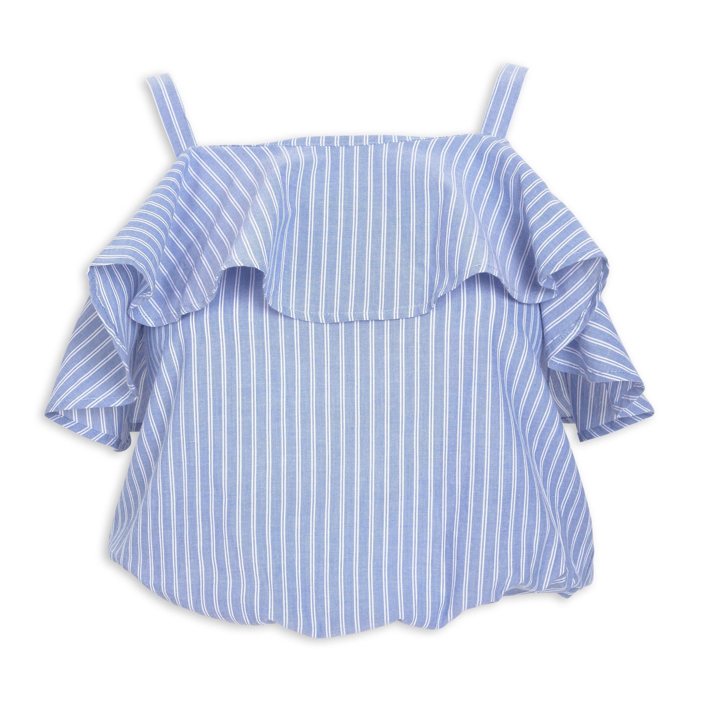 Blue and White Striped Top (3182720) | Identity