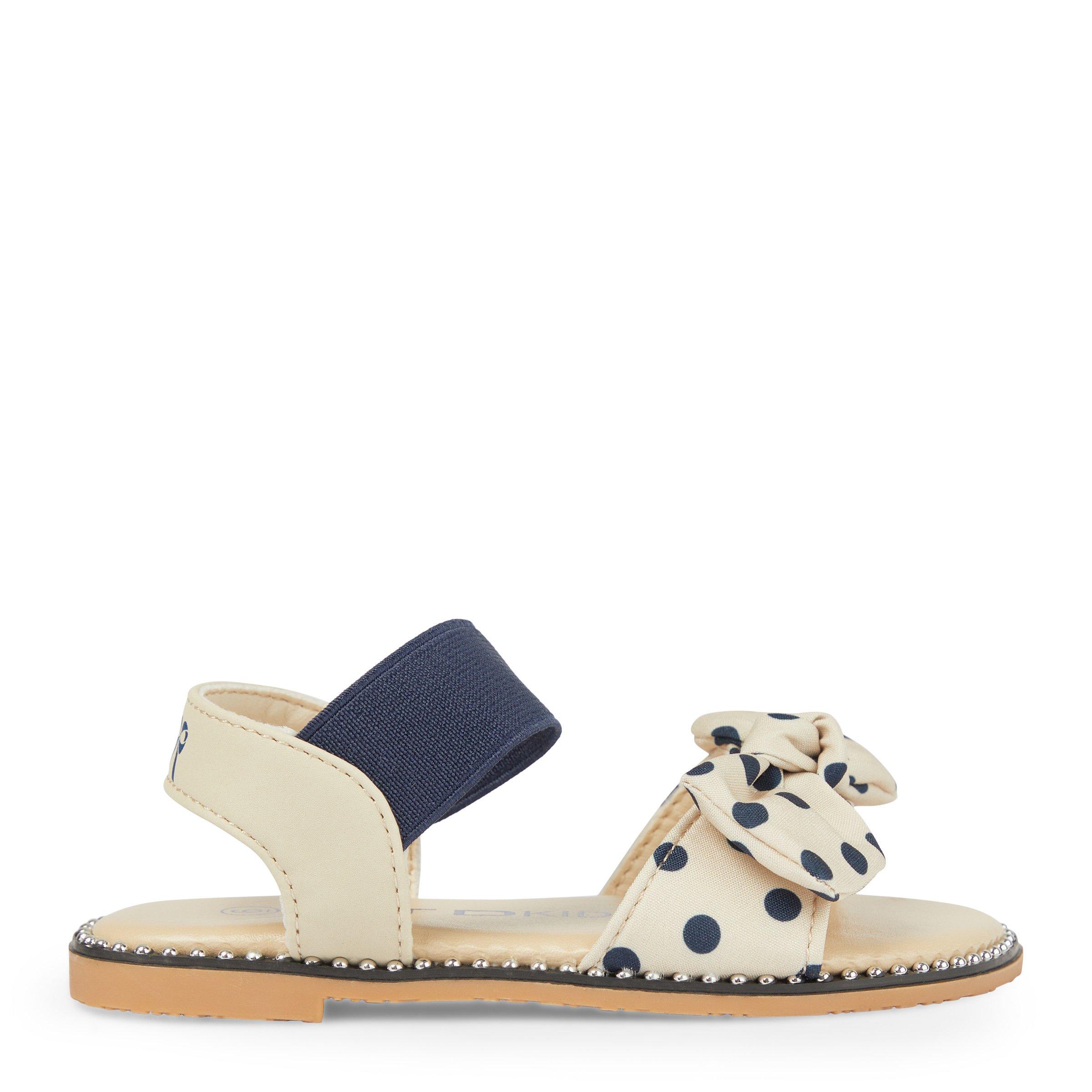 Baby Girls Beige Spot Sandals (3183105) | LTD Kids