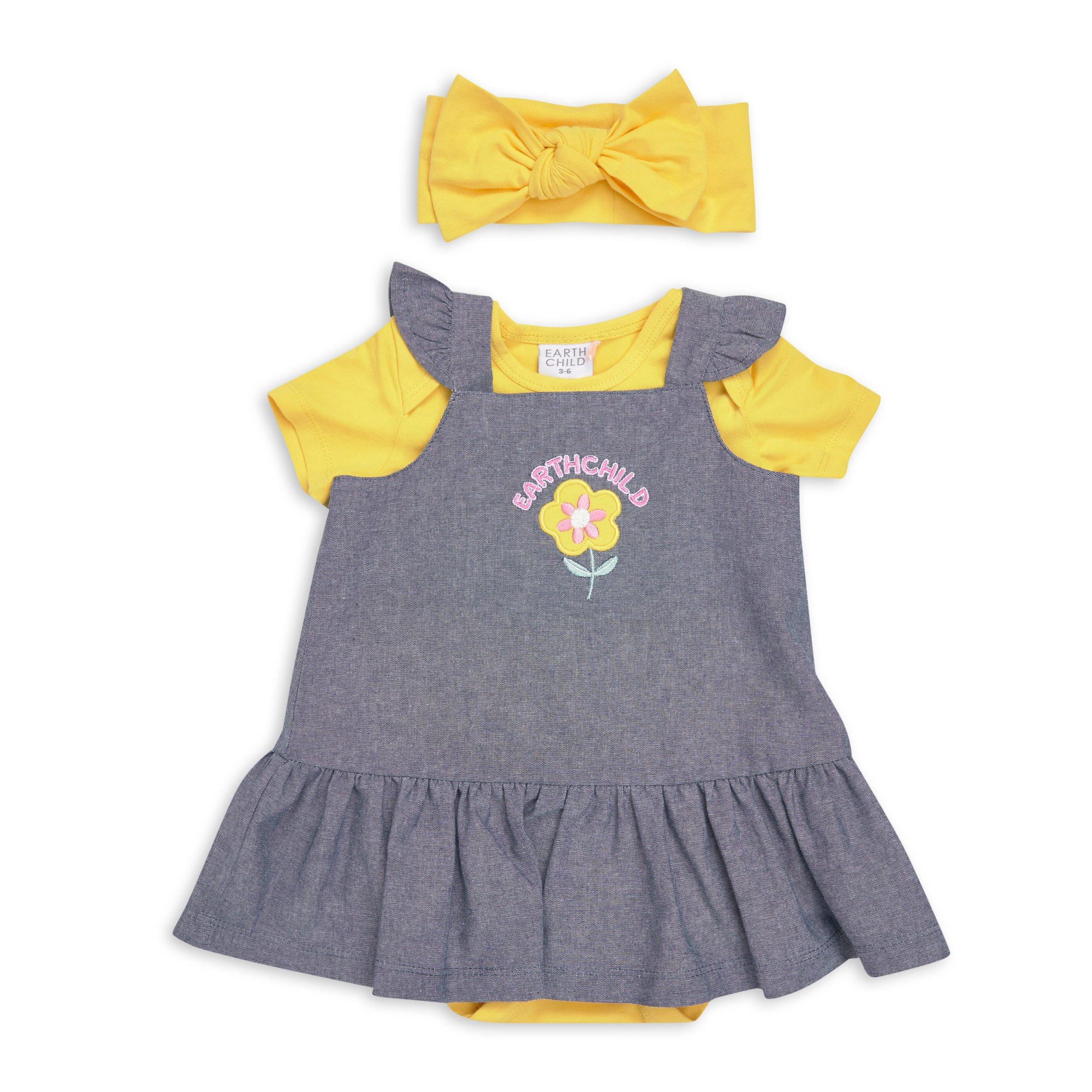 Baby Girls Romper and Dress Set (3183112) | Earthchild