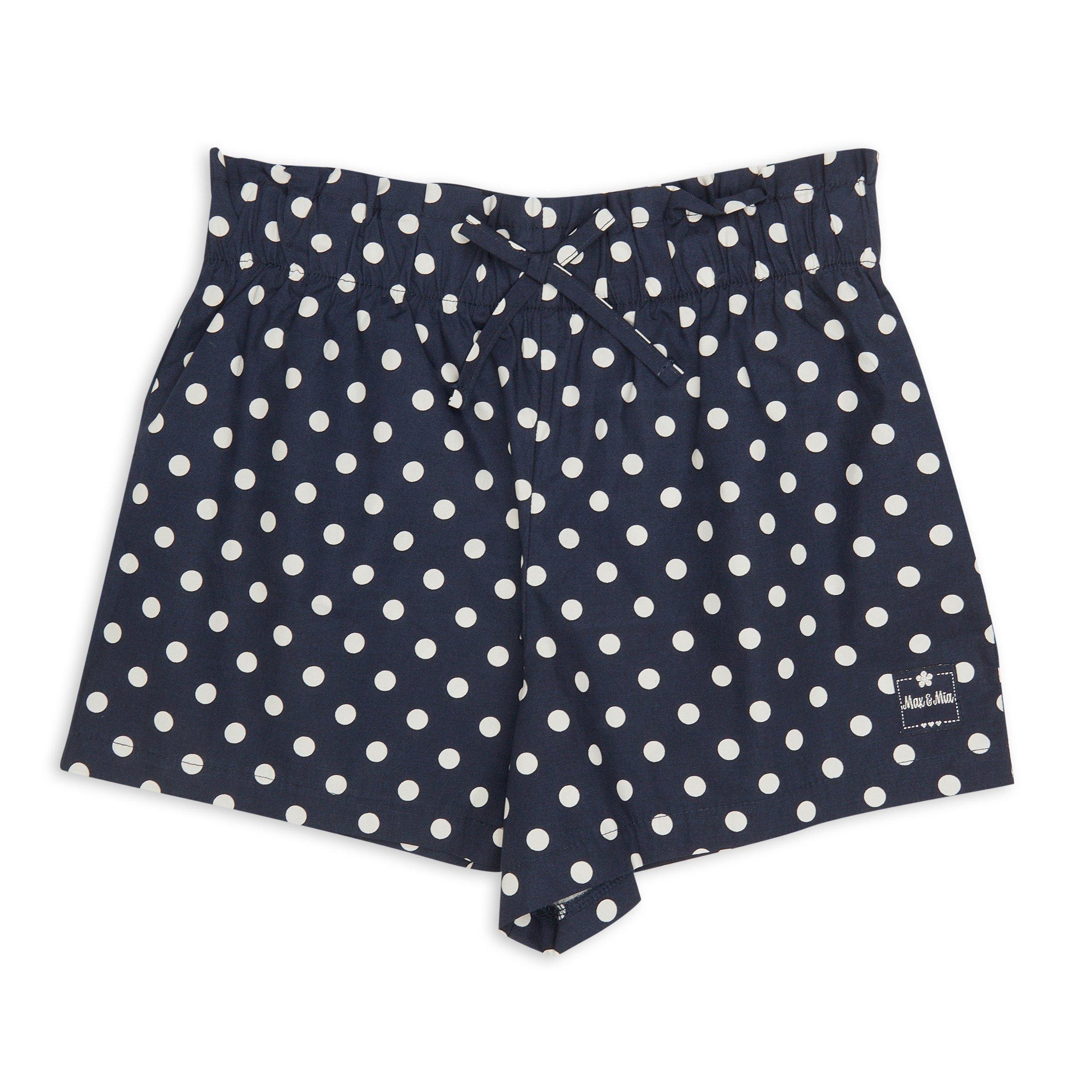 Girls Navy Spot Shorts (3183279) | Max & Mia