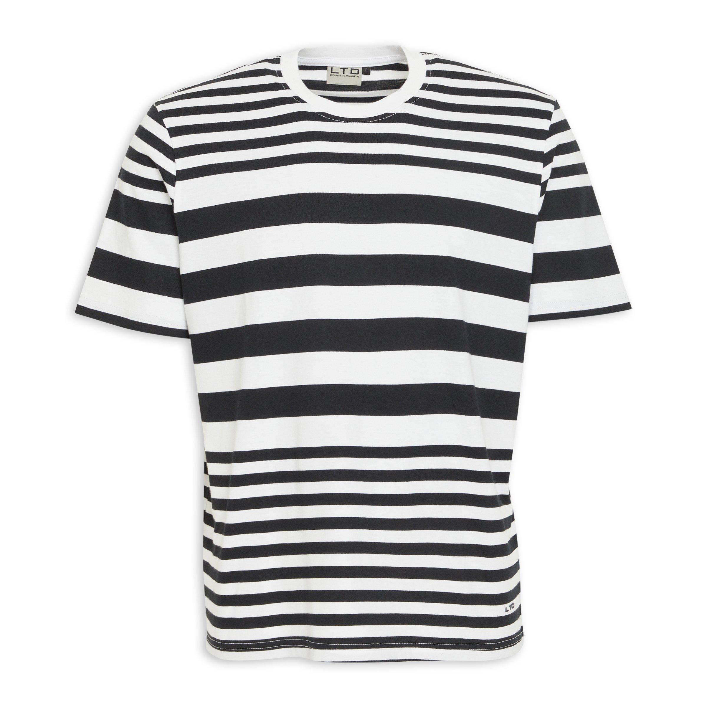Navy Striped T-shirt (3183632) | LTD Man