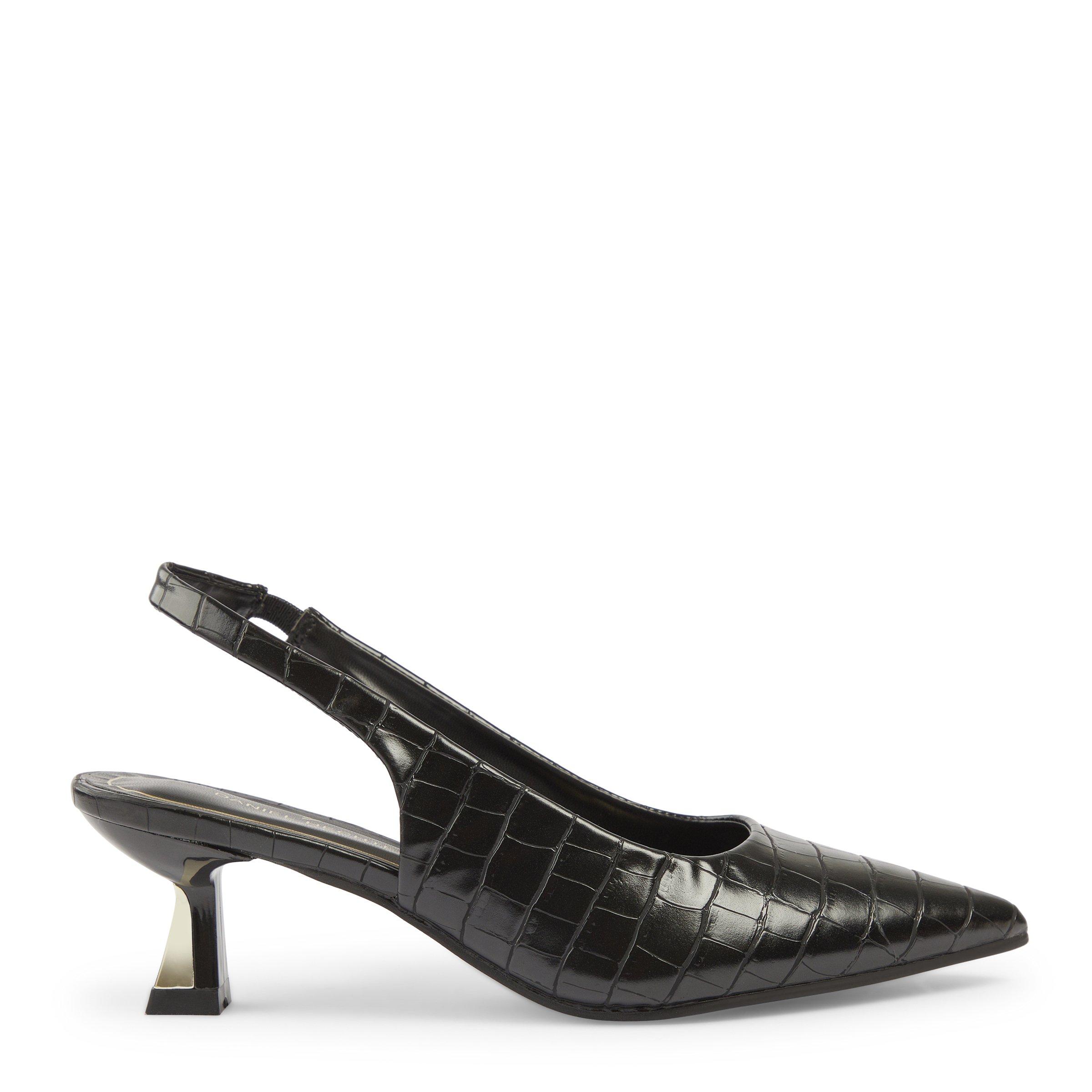 Black Slingback Heels (3183675) | Daniel Hechter