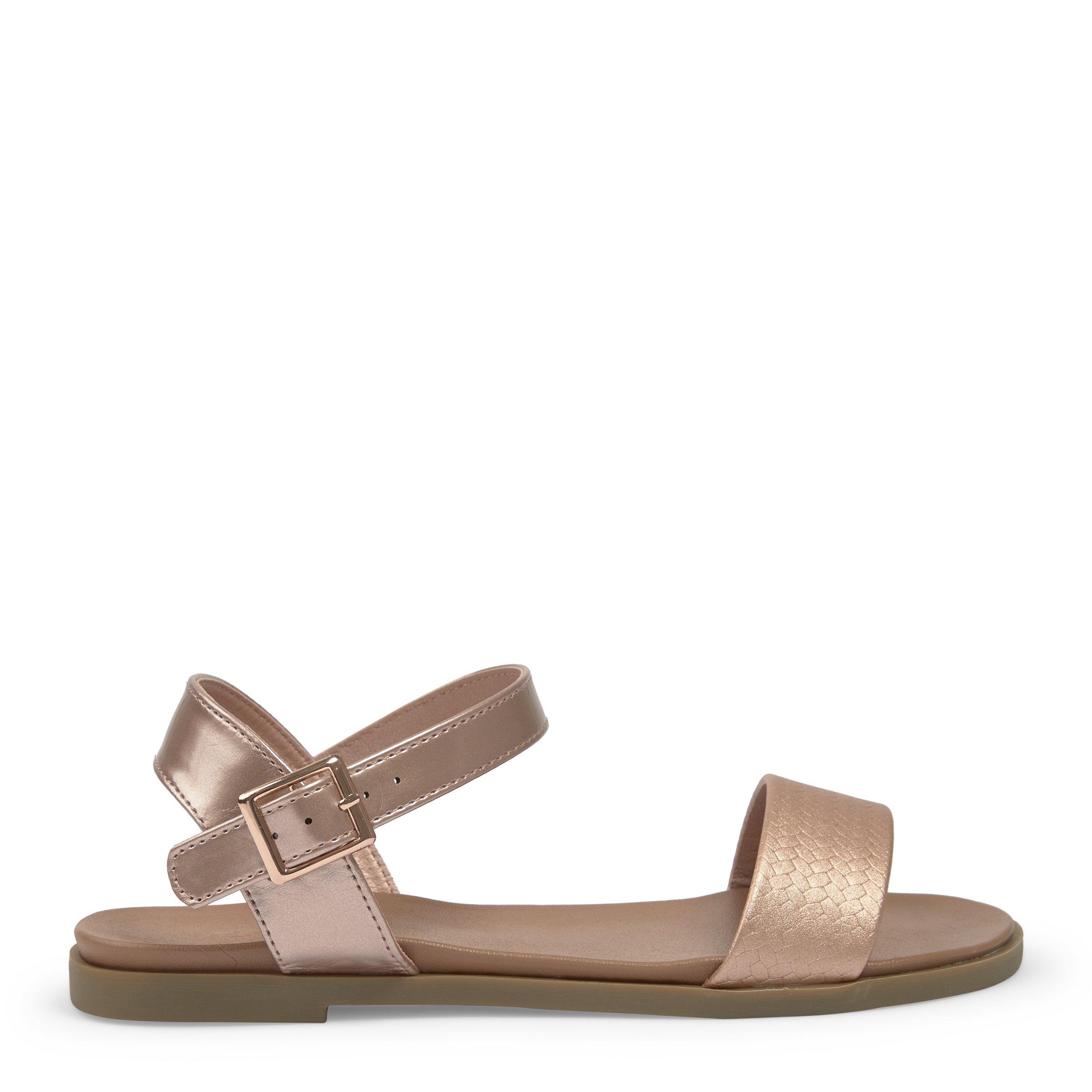 Rose Gold Ankle Strap Sandals (3183758) | Identity