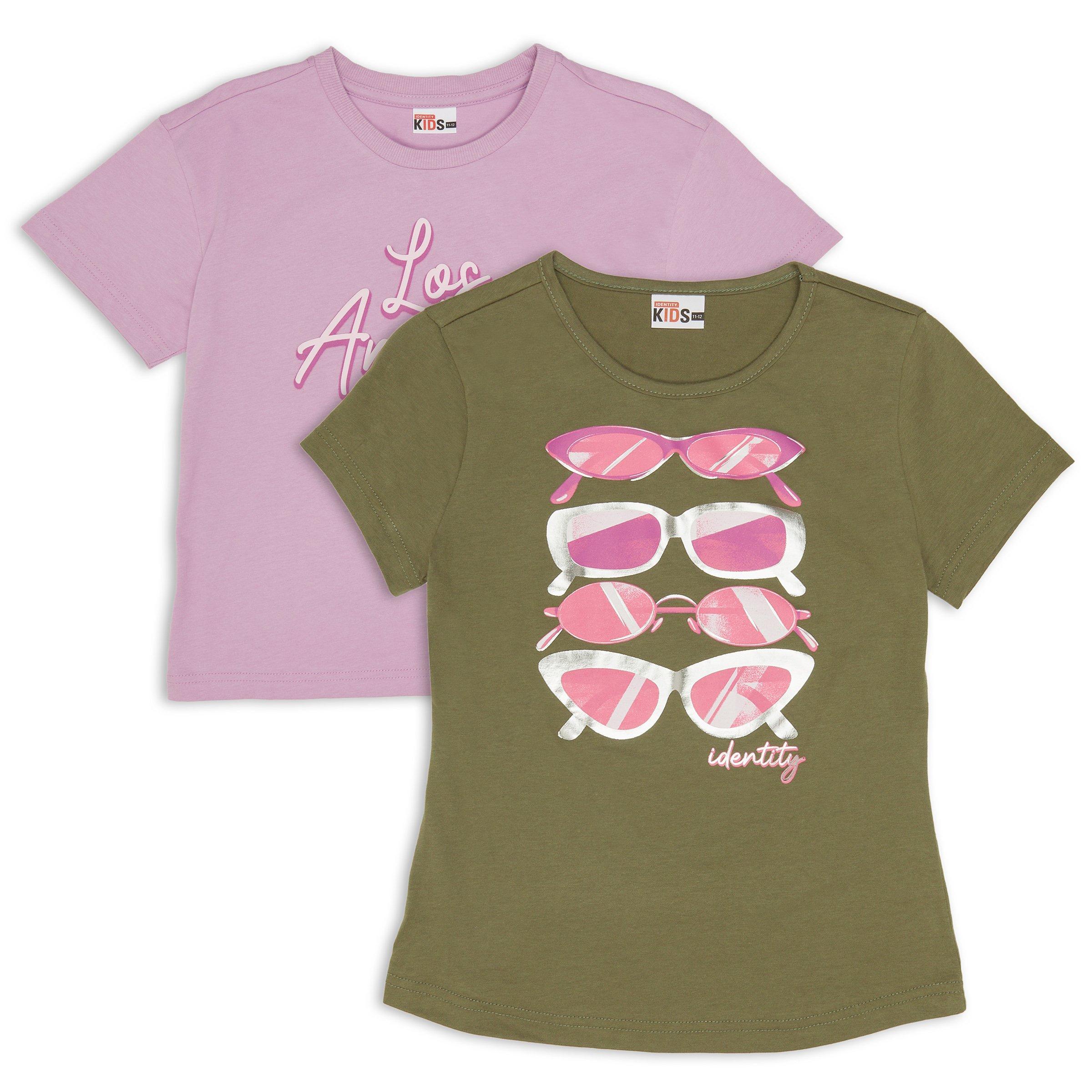 Girls 2-pack T-shirt (3183895) | Identity