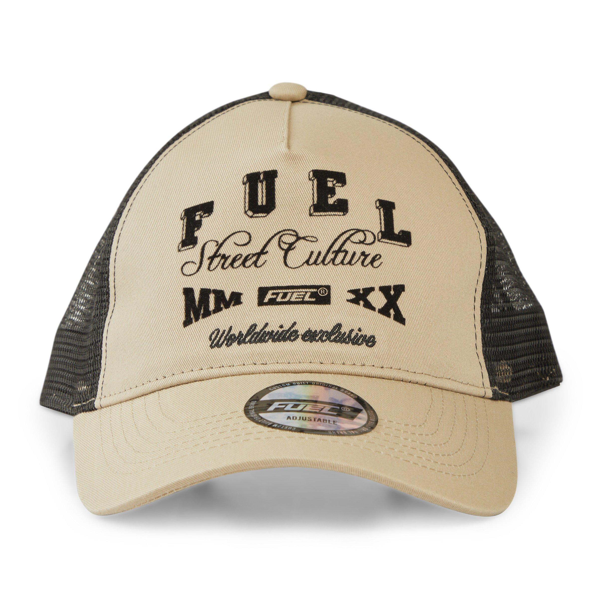 Beige Trucker Peak Cap (3184081) | Fuel