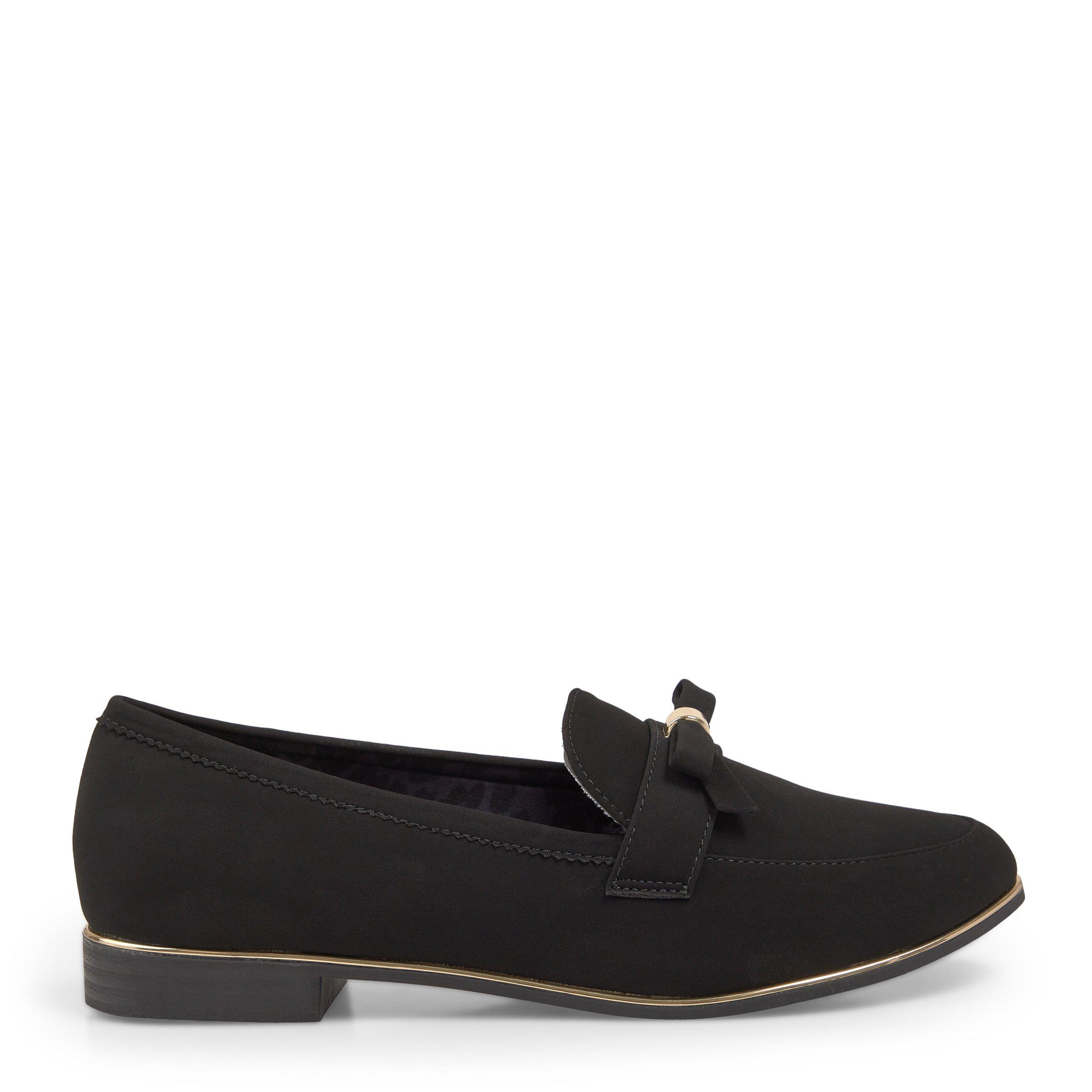 Black Loafers with Bow (3184119) | Truworths