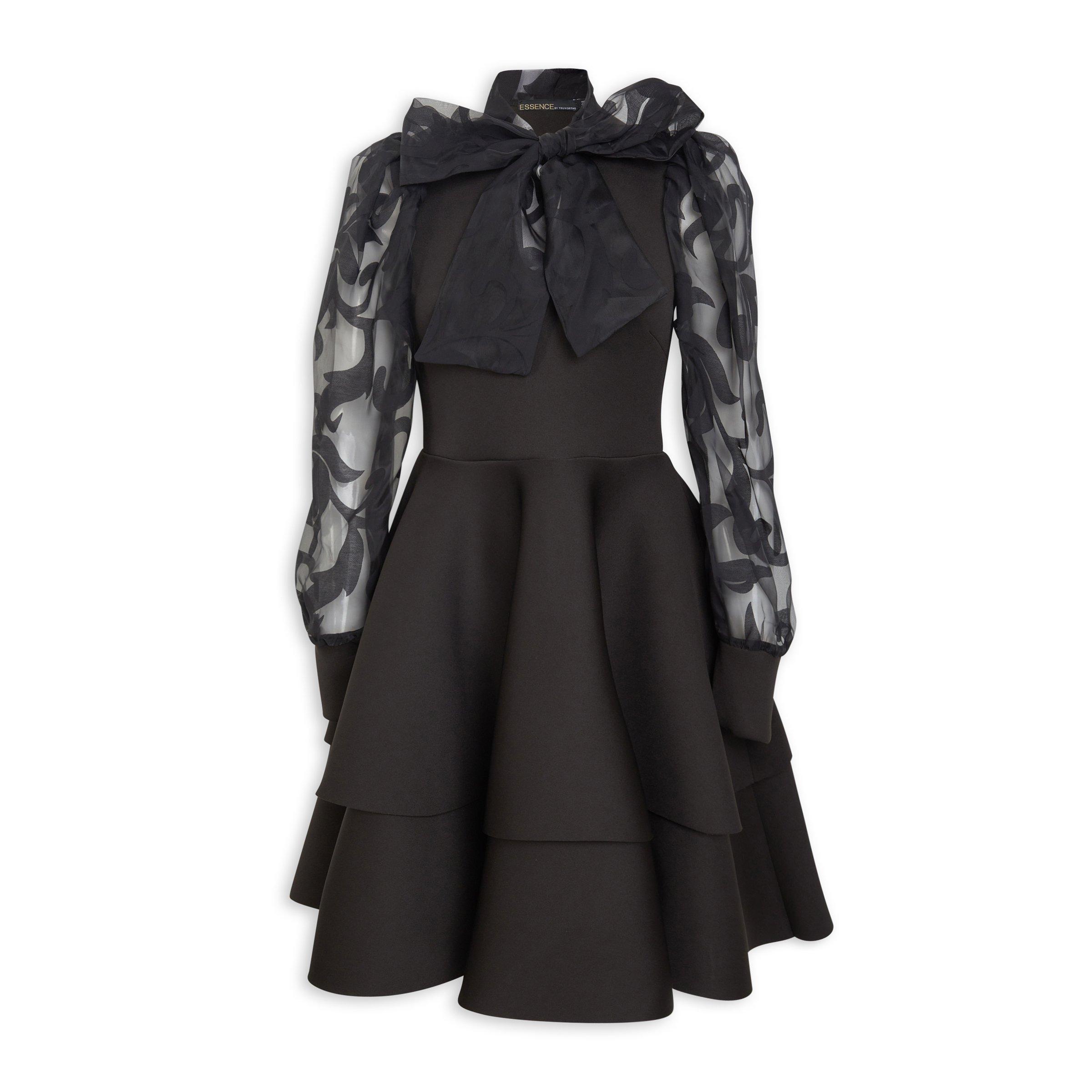 Black Ra Ra Dress (3184149) | Essence