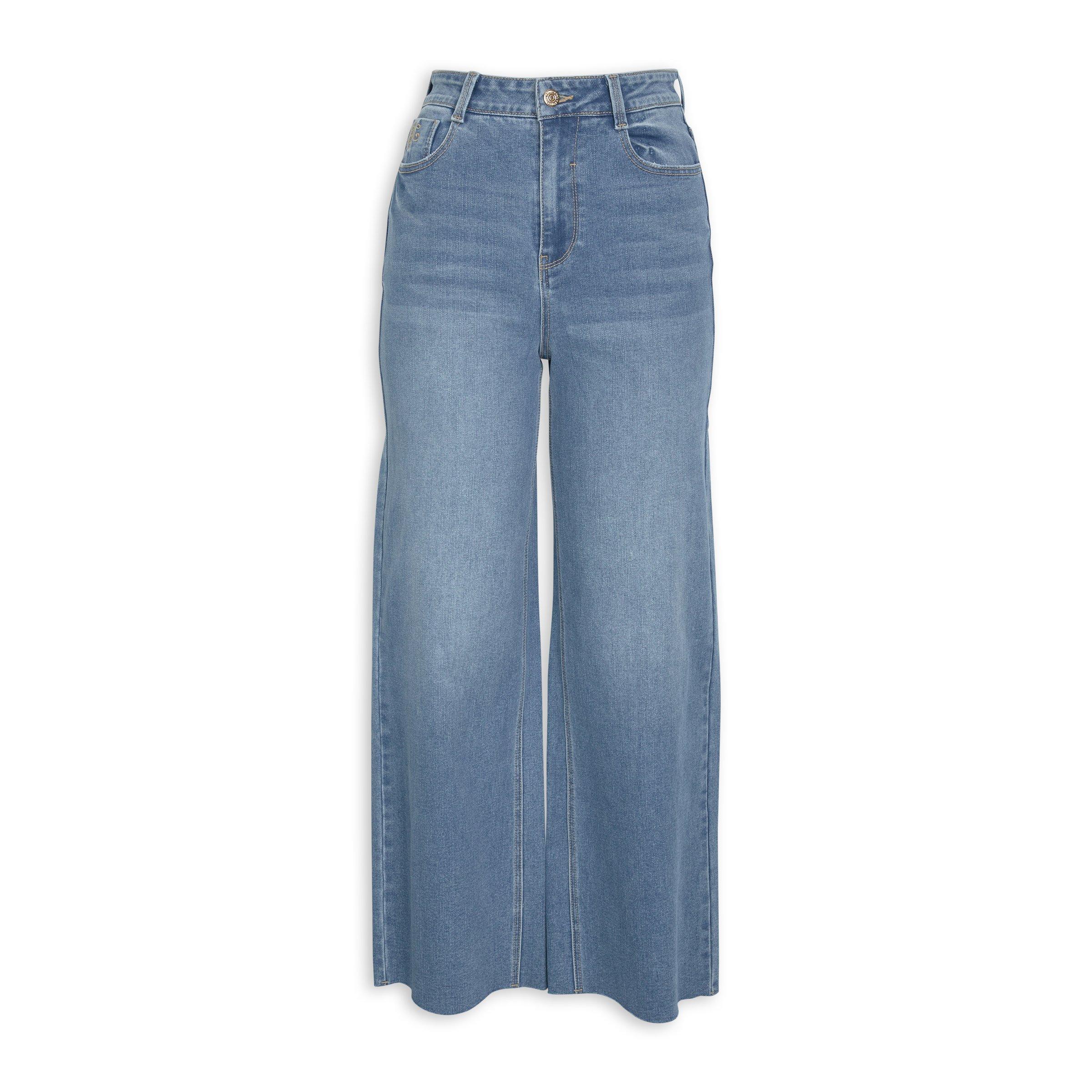 Blue Wide Leg Jeans (3184150) | Ginger Mary