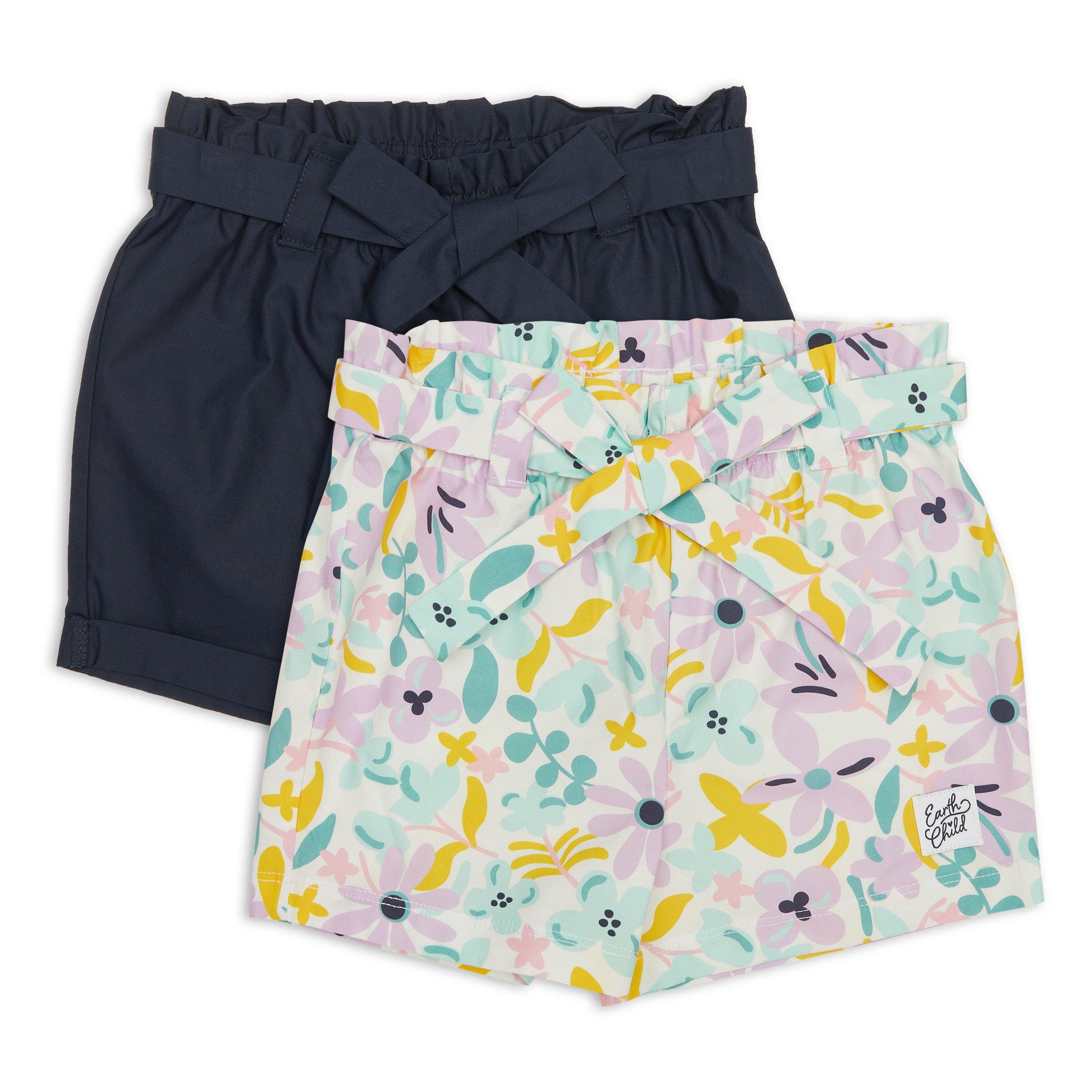 Kid Girls 2-pack Shorts (3184226) | Earthchild