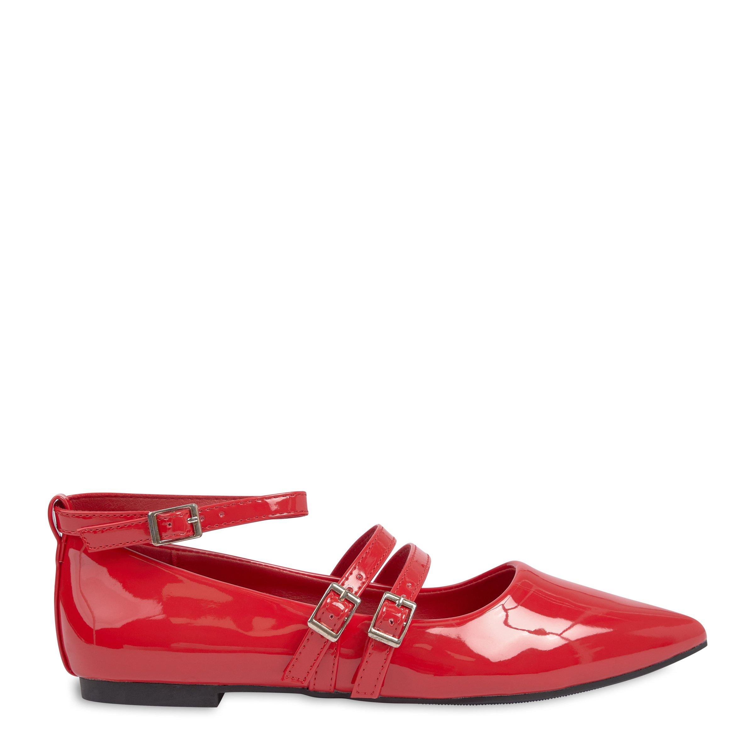 Red Mary Jane Pumps (3184401) | Identity