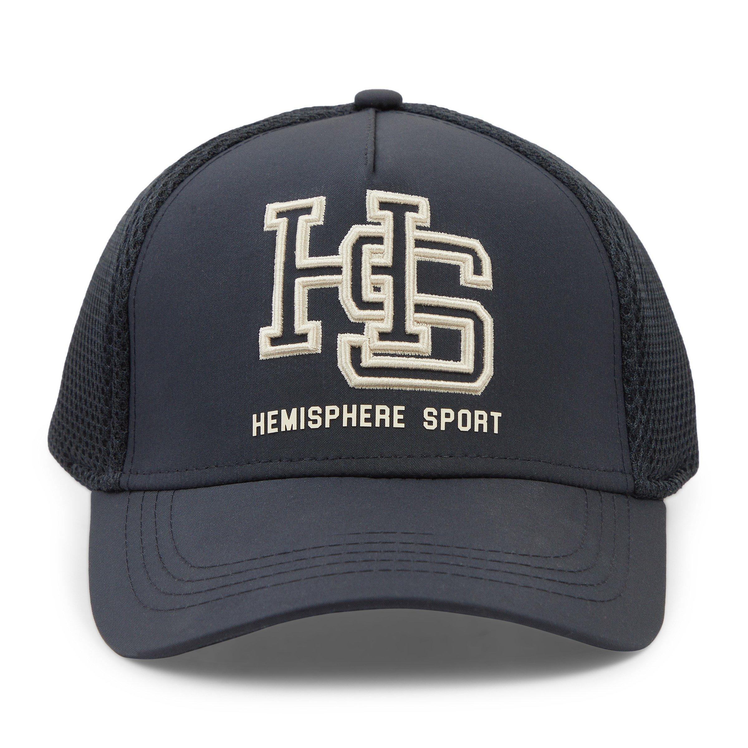Navy Embroidered Peak Cap (3184672) | Hemisphere Sport