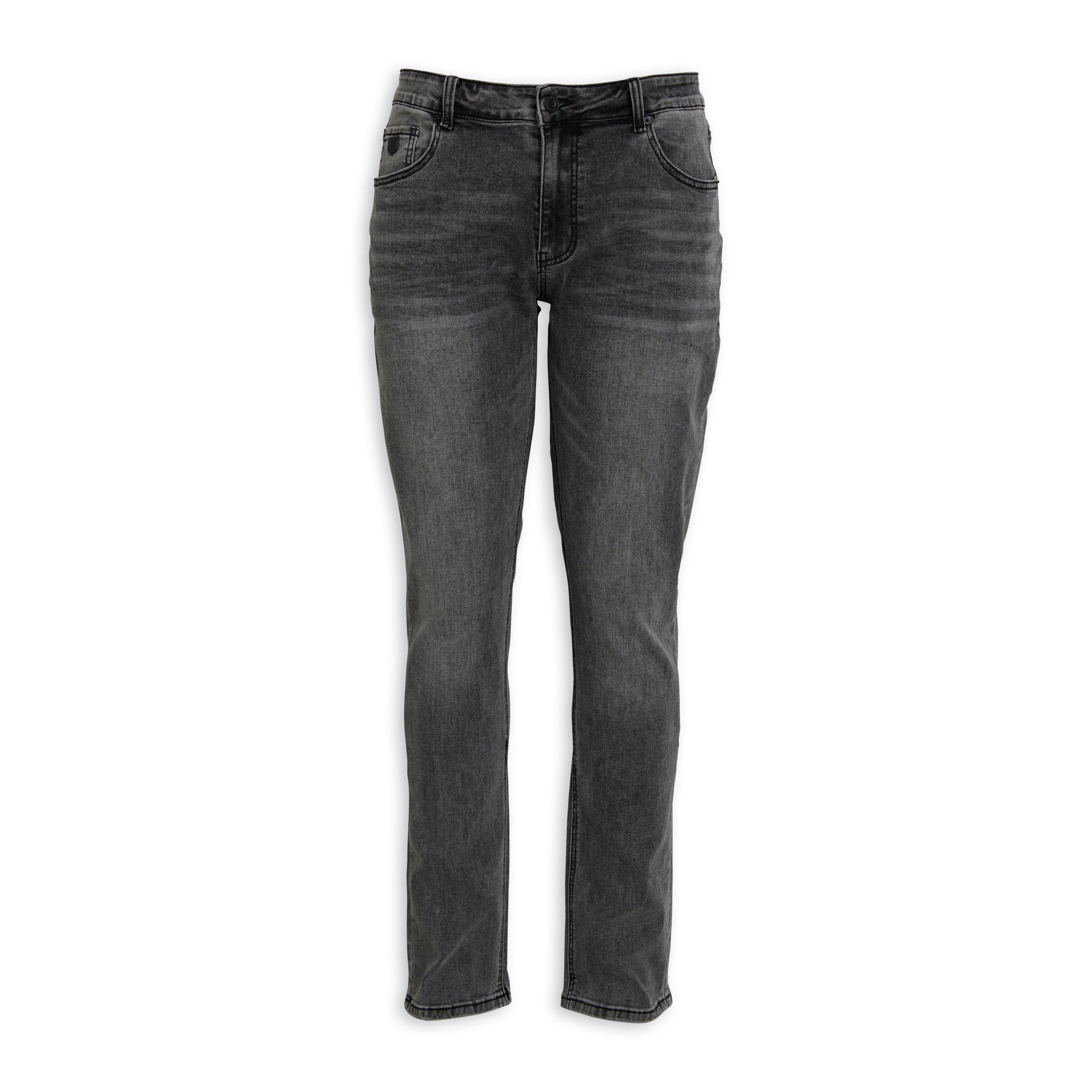 Grey Slim Leg Jeans (3184965) | UZZI