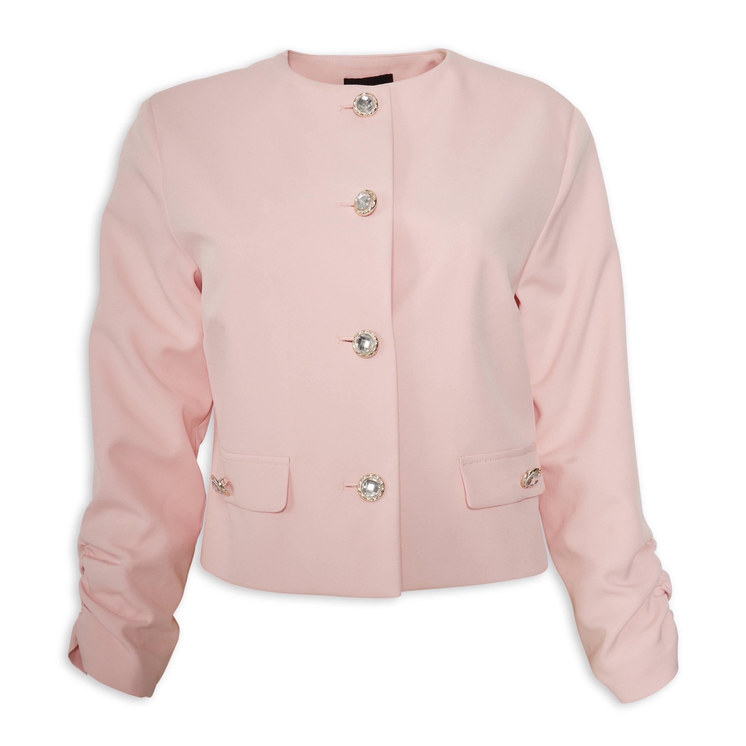 Pink Smart Jacket (3184991) | Identity