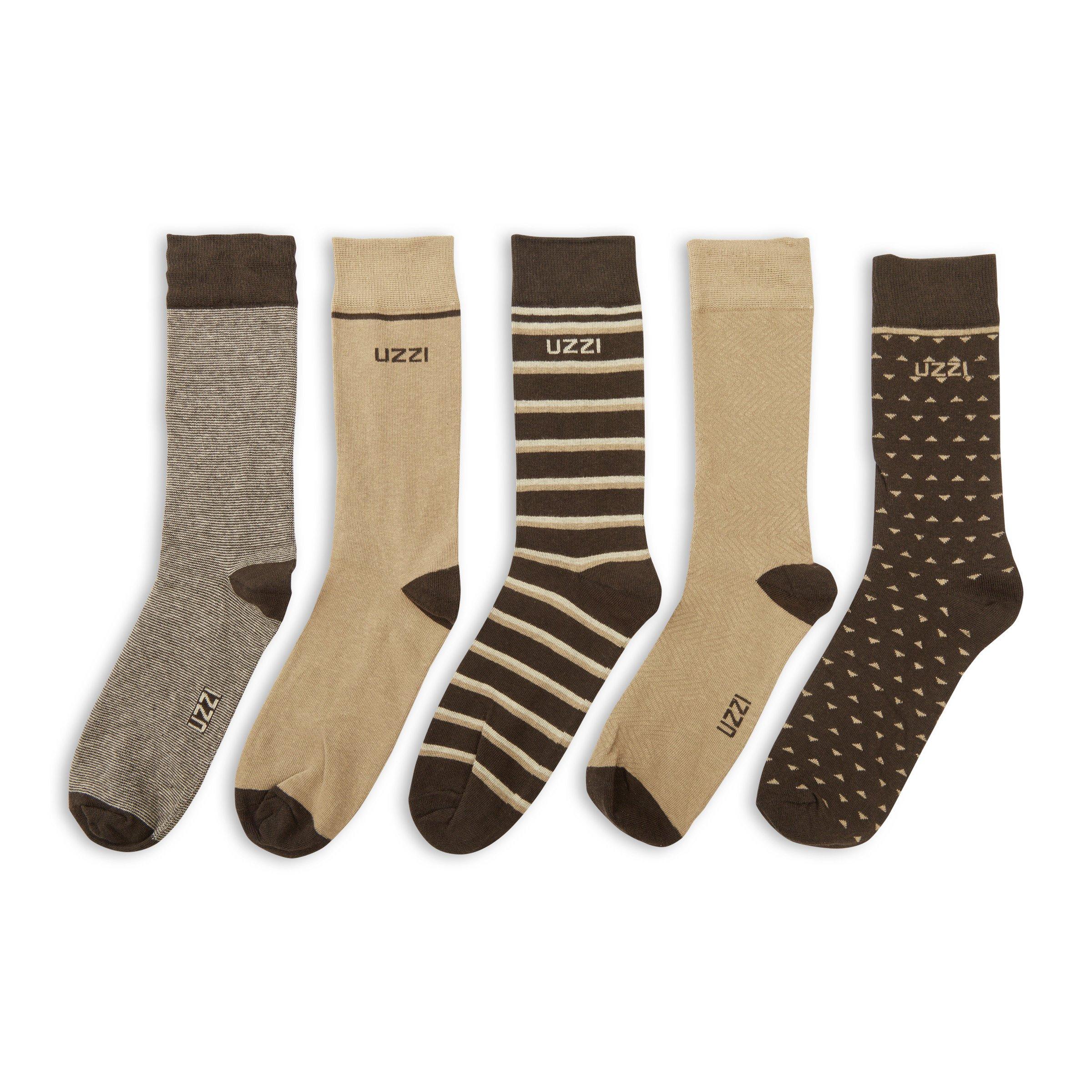 5-pack Anklet Socks (3185020) | UZZI