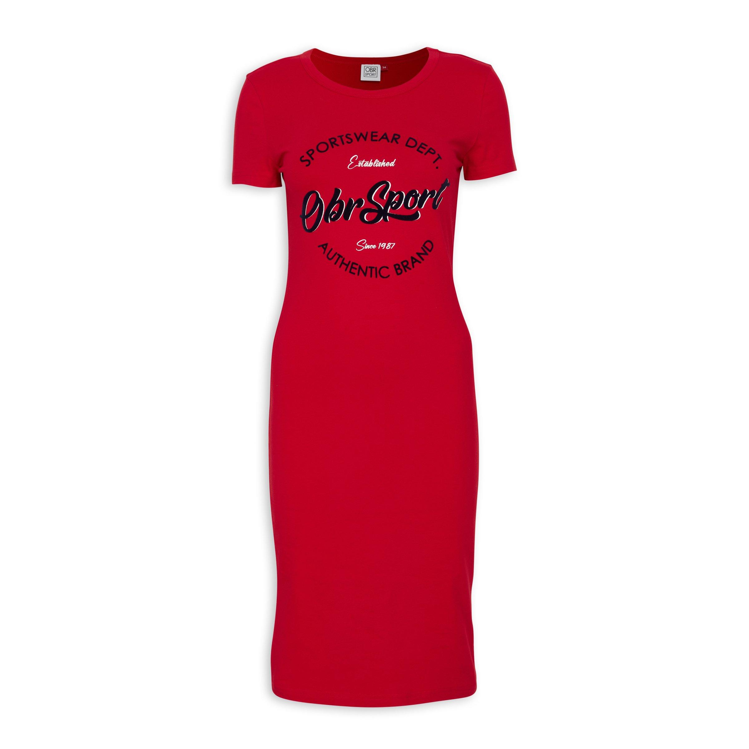 Red Branded Bodycon Dress (3185038) | OUTBACK RED Sport