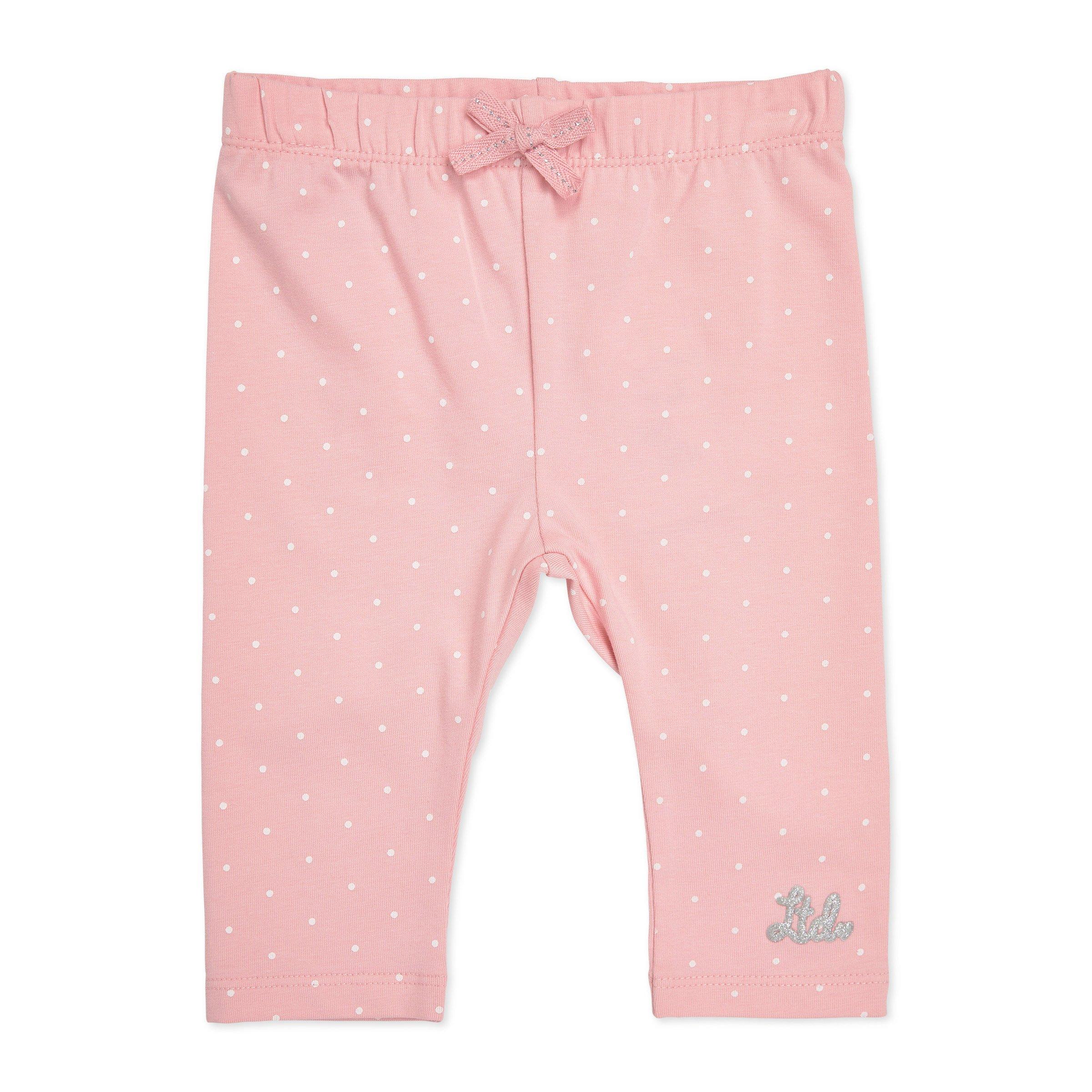 Baby Girls Pink Spotted Leggings (3185142) | LTD Kids
