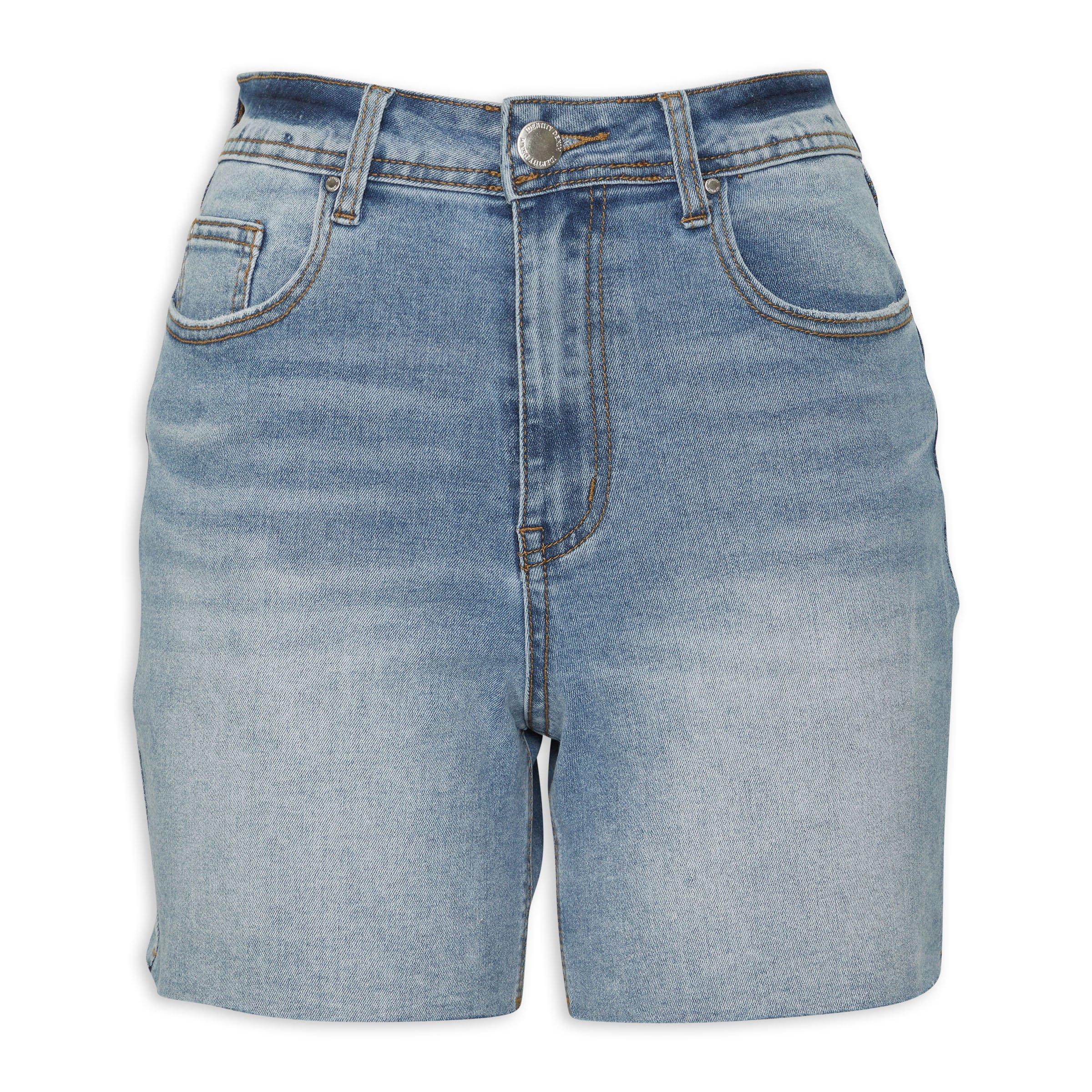 Light Blue Denim Shorts (3185243) | Identity