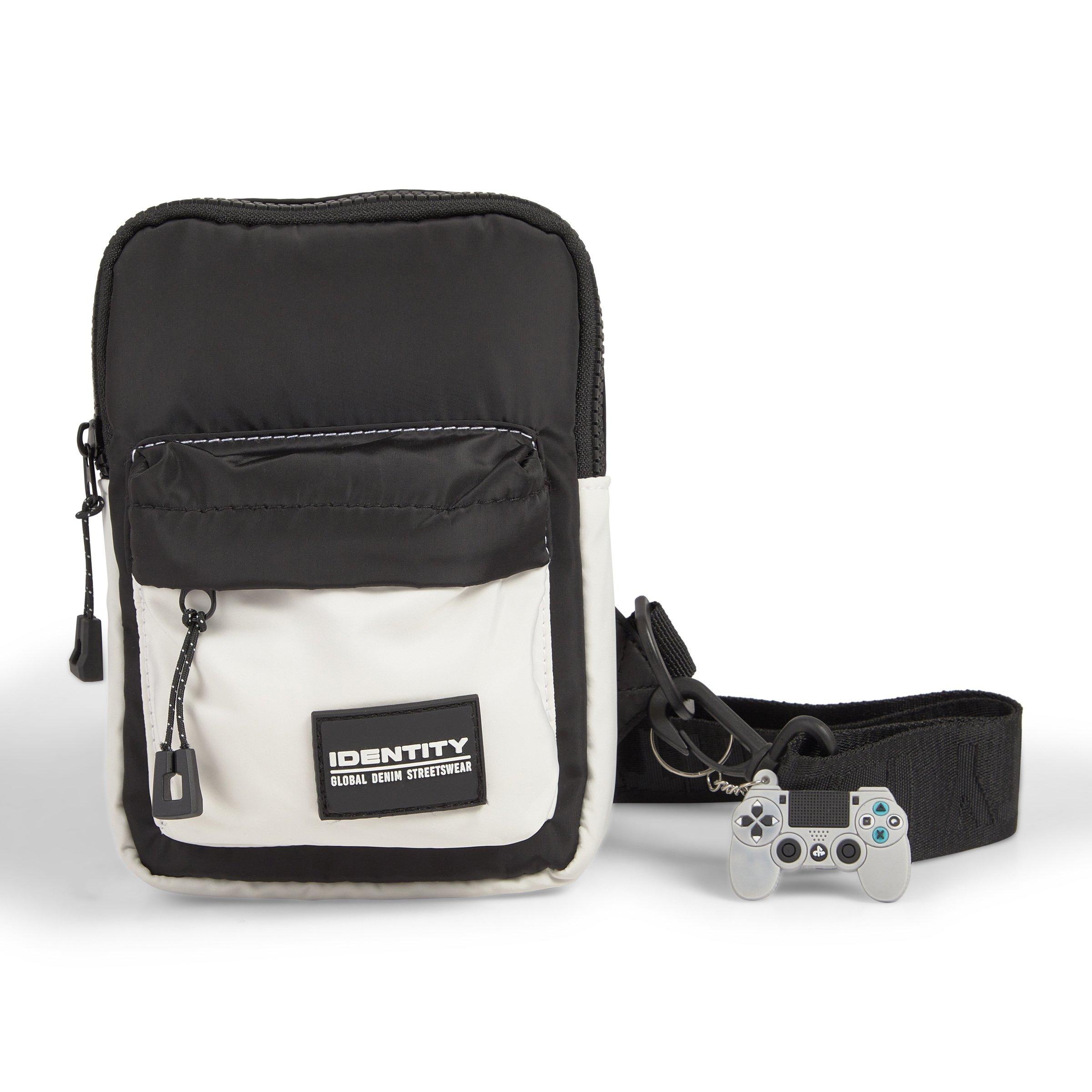 Boys Black and White Crossbody Bag (3185290) | Identity