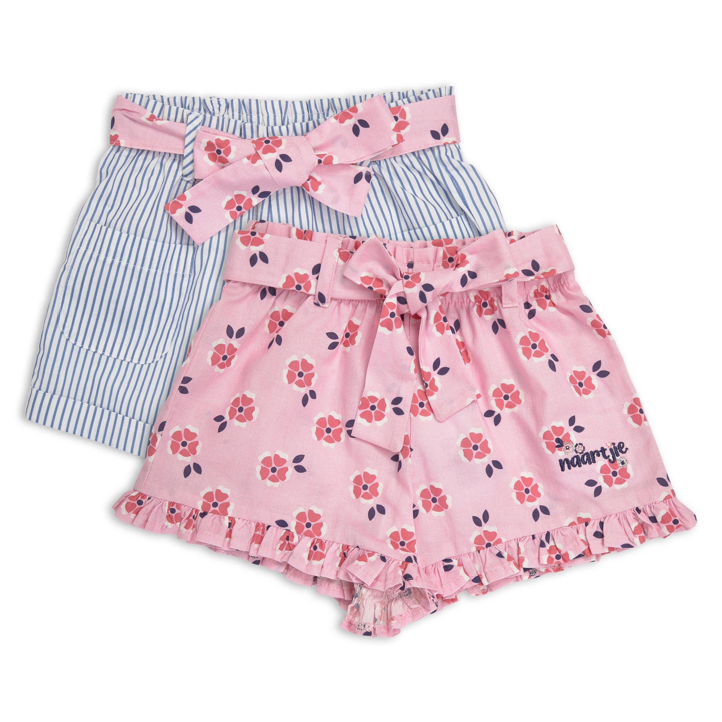 2-pack Baby Girl Shorts (3185301) | Naartjie
