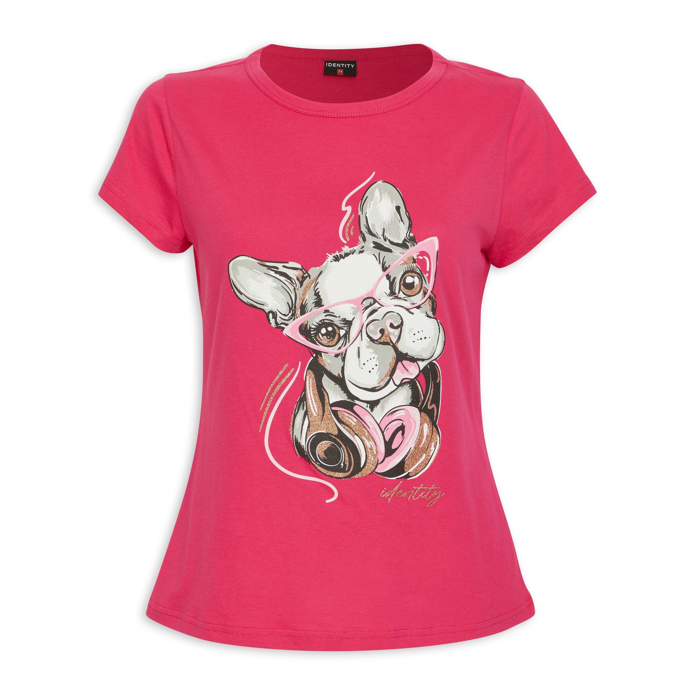 Pink Graphic T-shirt (3185320) | Identity