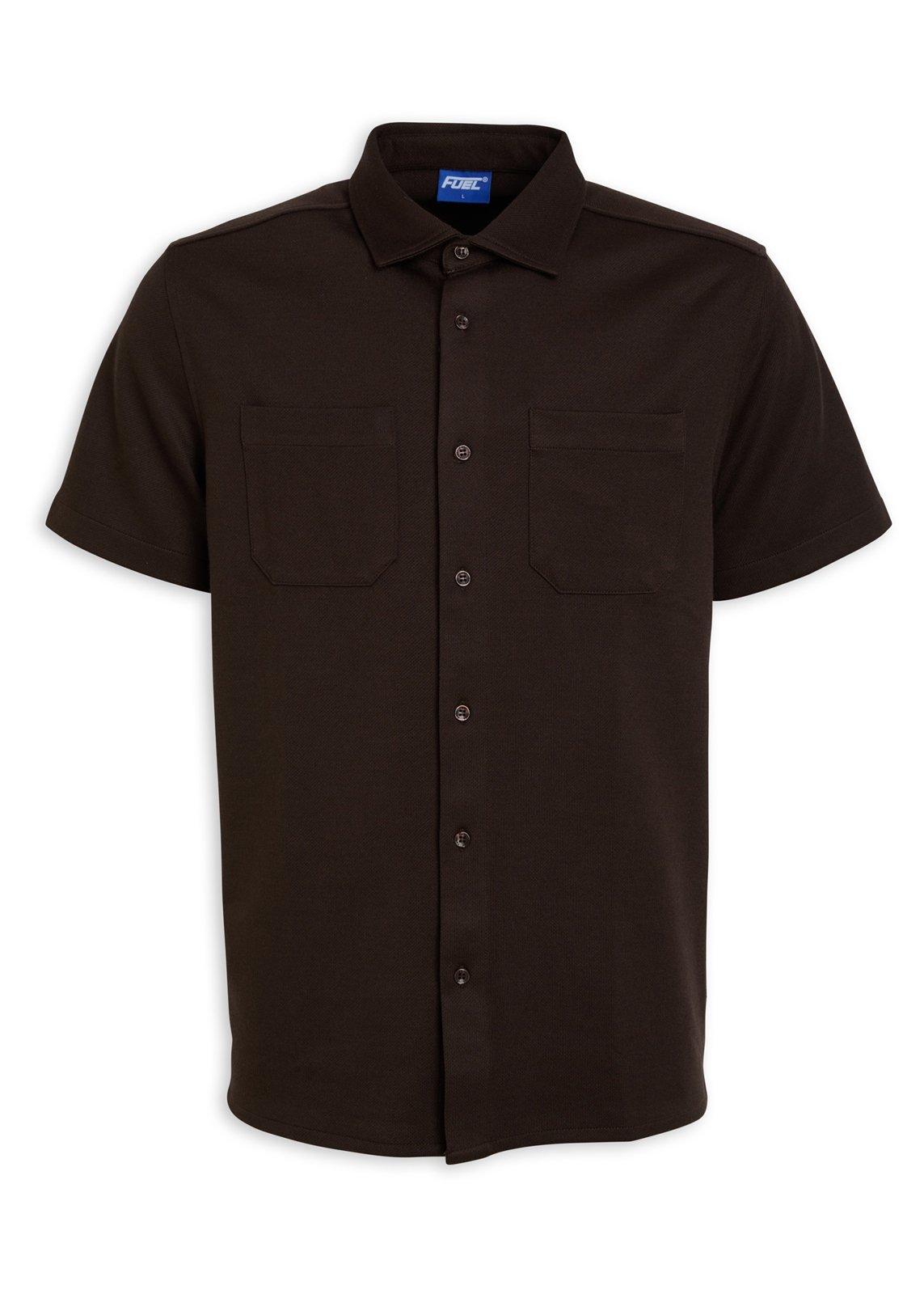 Brown Regular Fit Shirt (3185387) | Fuel