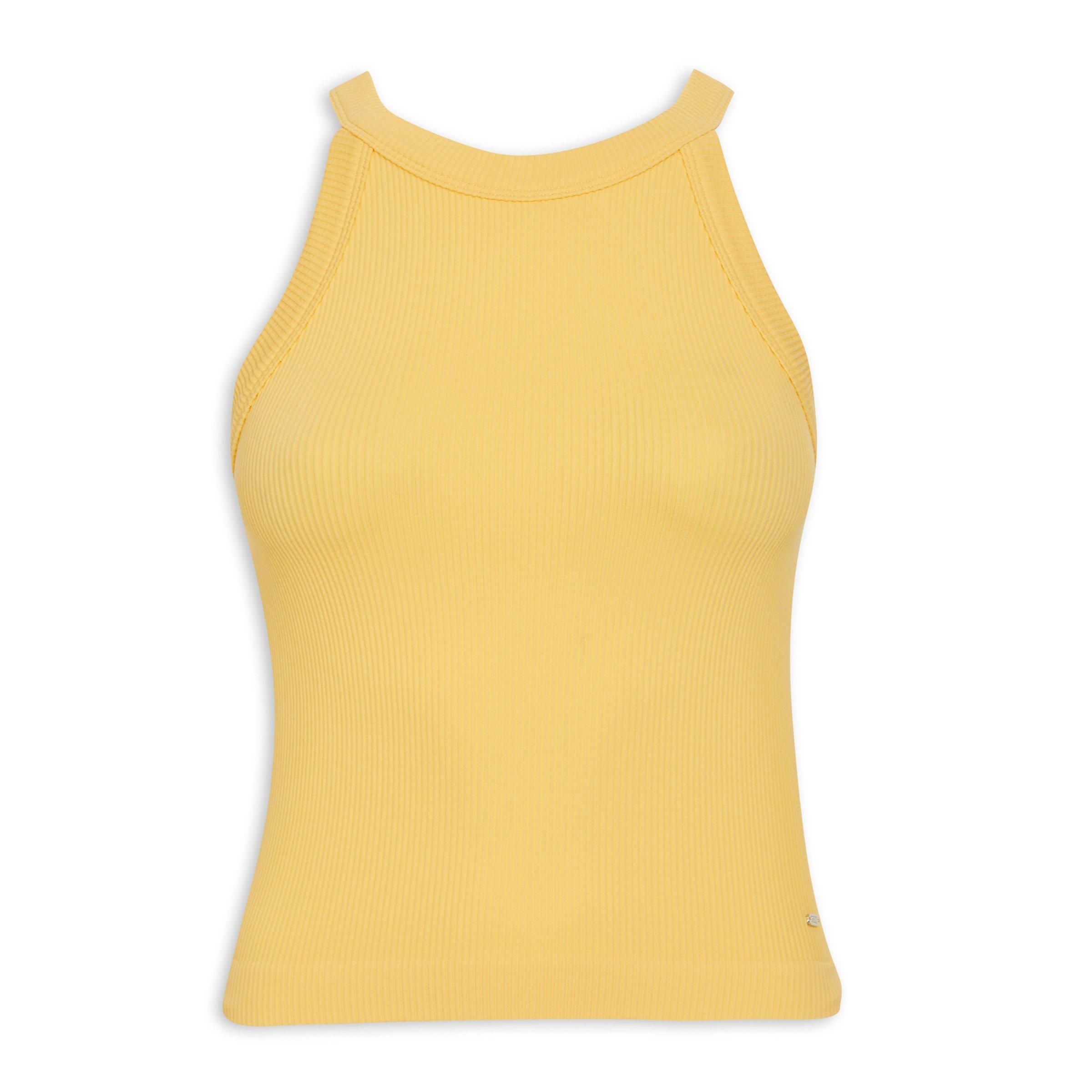 Yellow Seamless Halterneck Vest (3185432) | OUTBACK RED