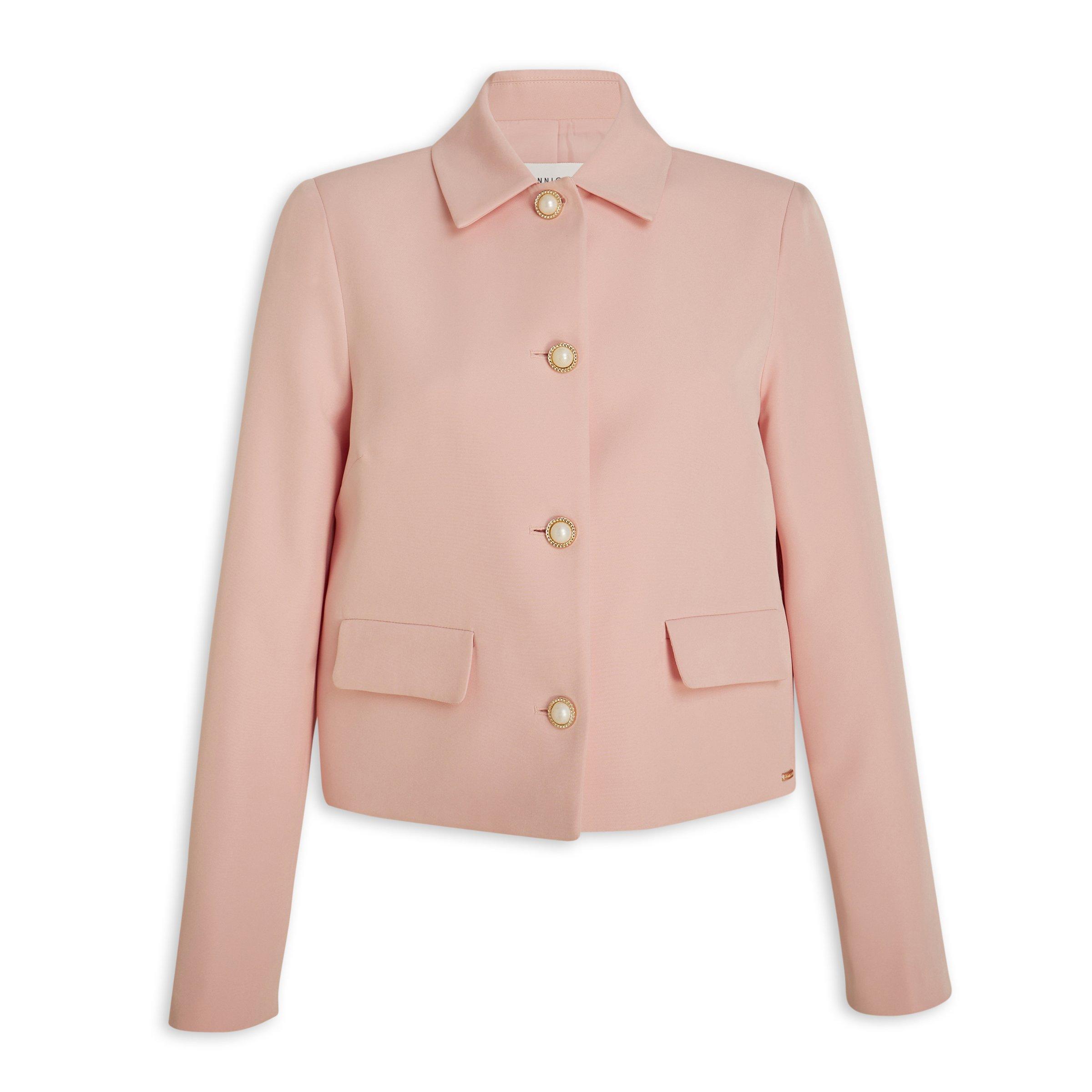 Pink Button-through Jacket (3185517) | Finnigans
