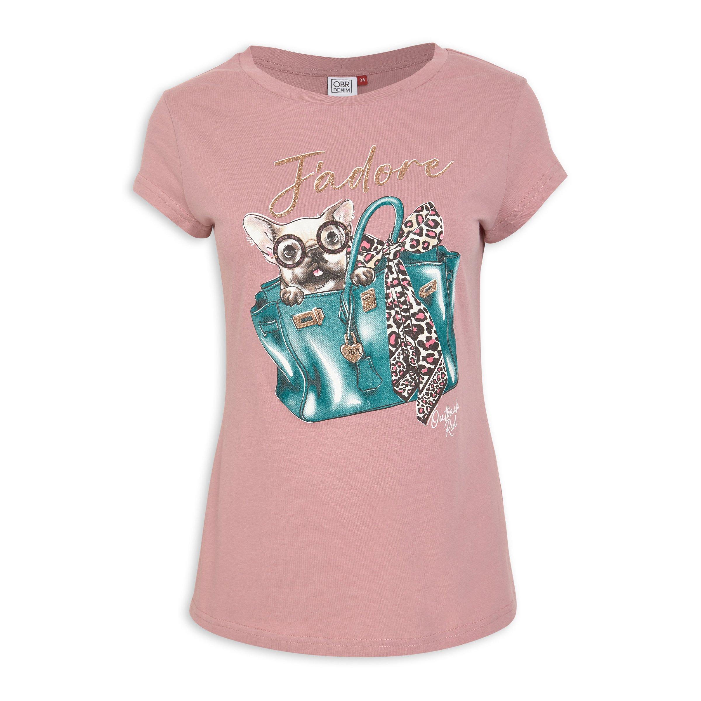 Pink Graphic T-shirt (3185565) | OUTBACK RED