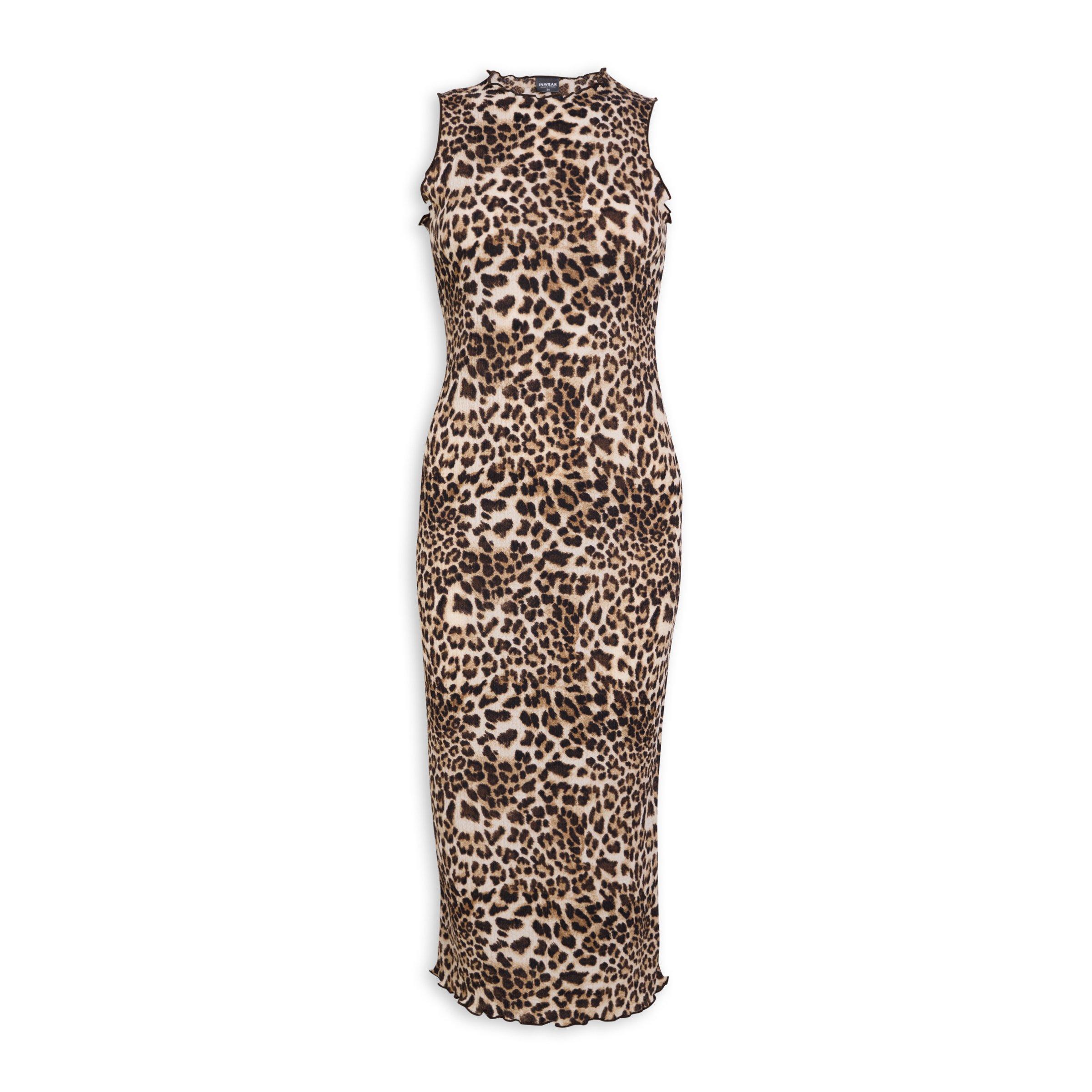 Brown Animal Print Dress (3185570) | Inwear