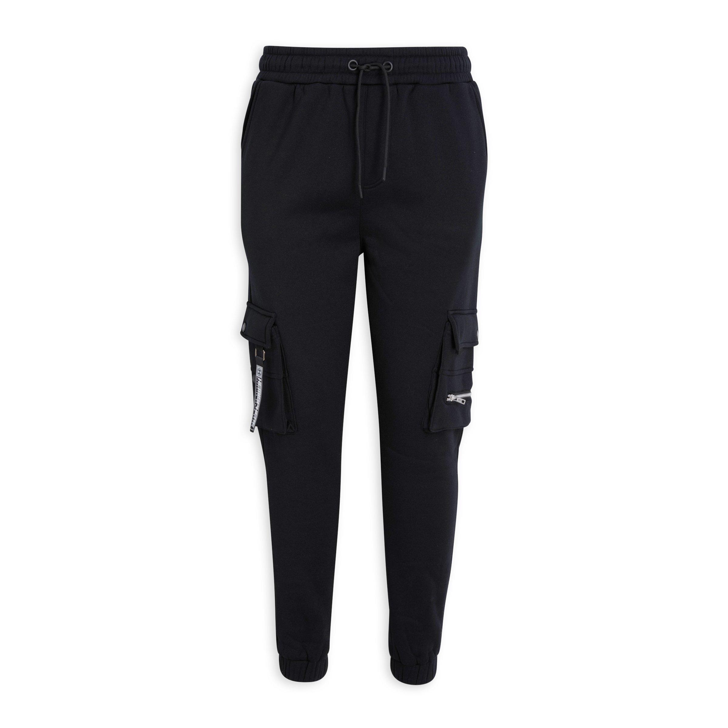 Black Cargo Jogger Pants (3185650) | Hemisphere