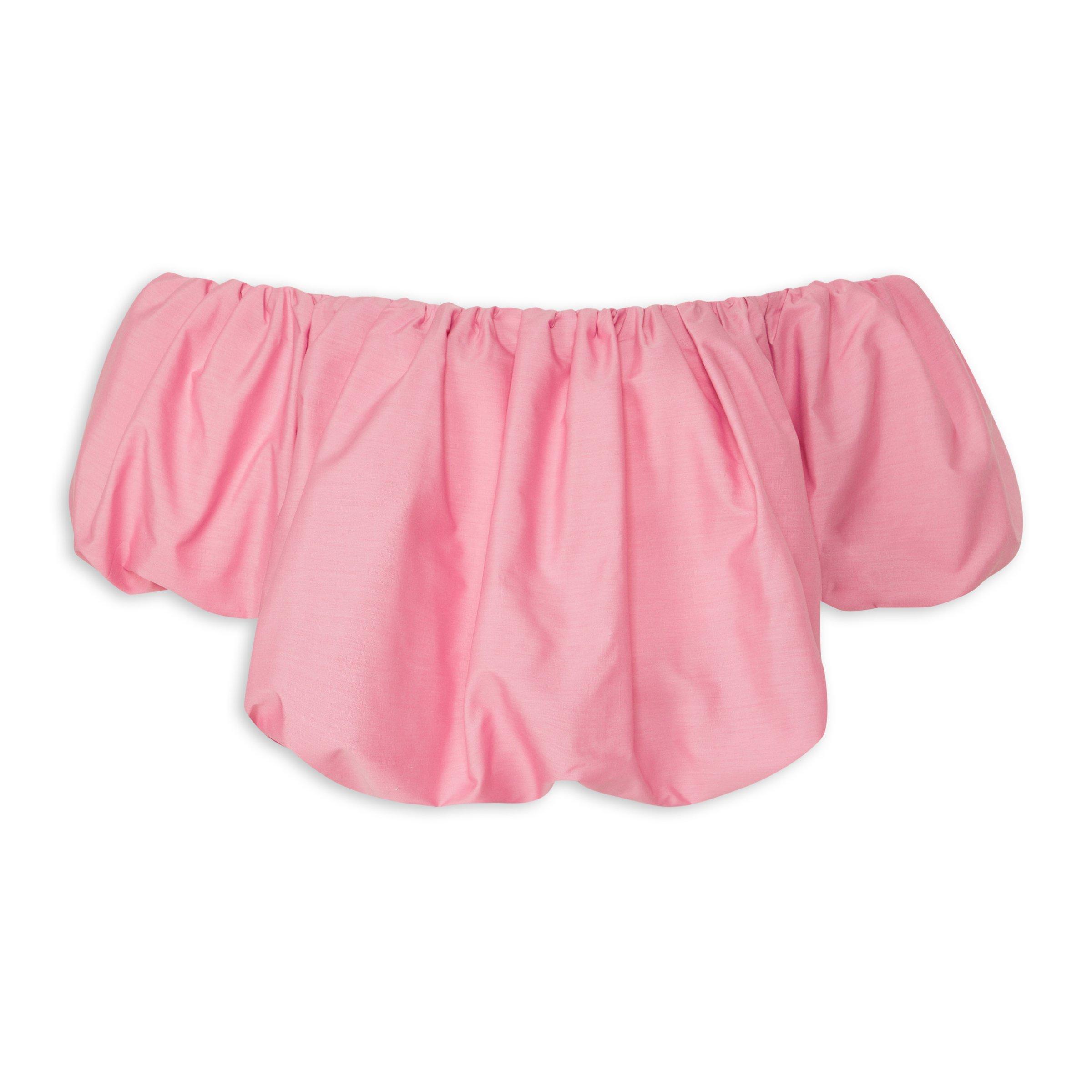 Pink Off-the-shoulder Bubble Top (3186108) | Inwear