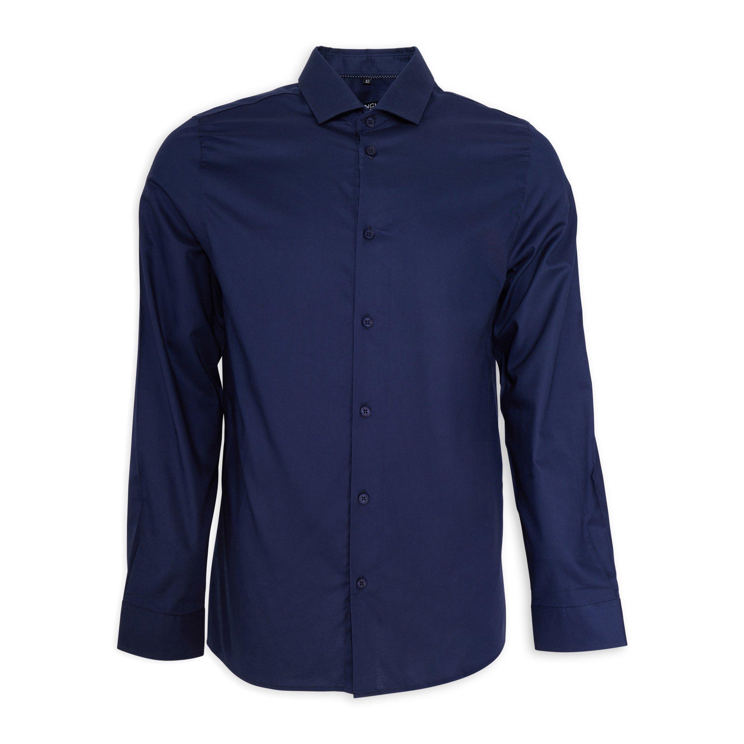 Navy Regular Fit Shirt (3186125) | Truworths Man