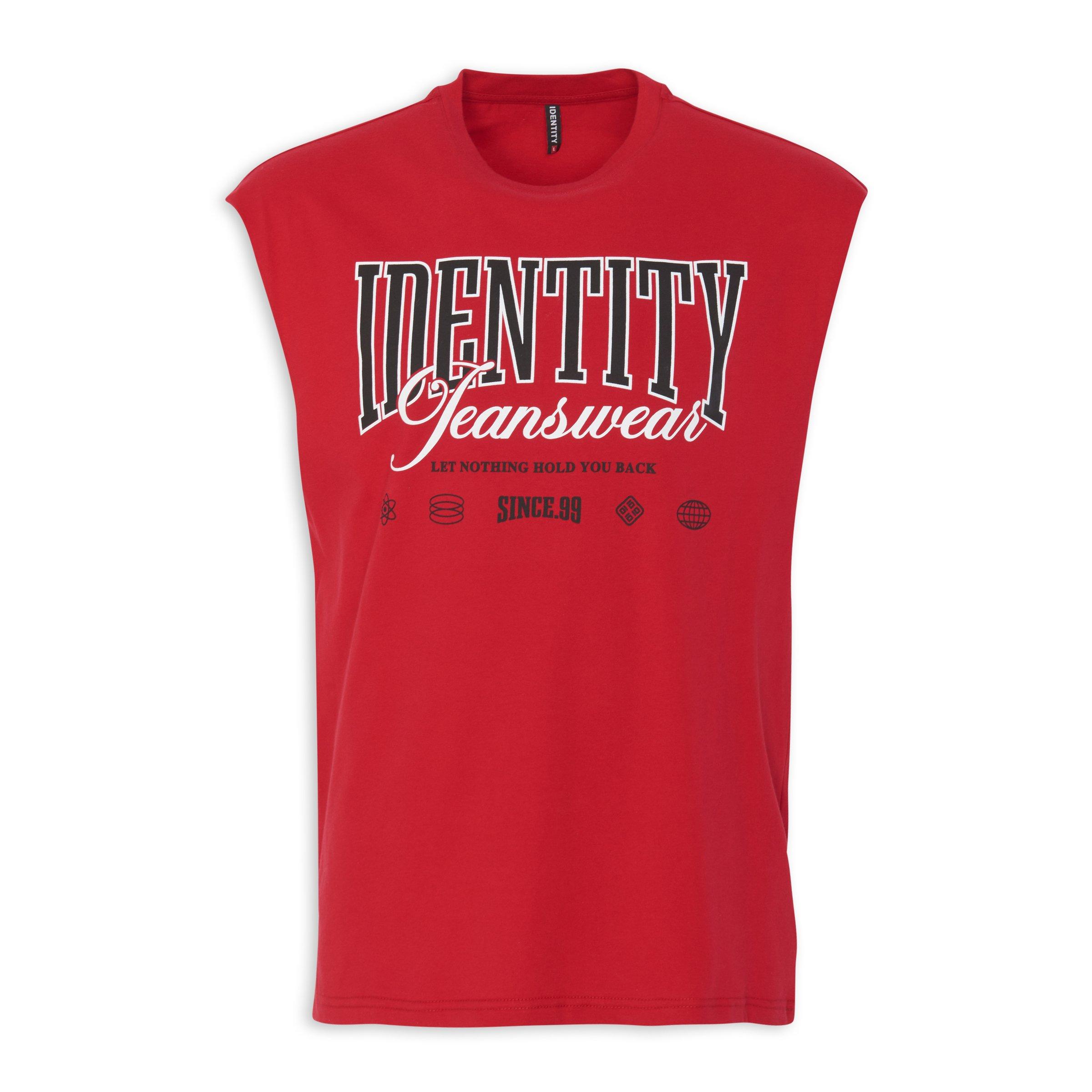 Red Branded Vest (3186216) | Identity