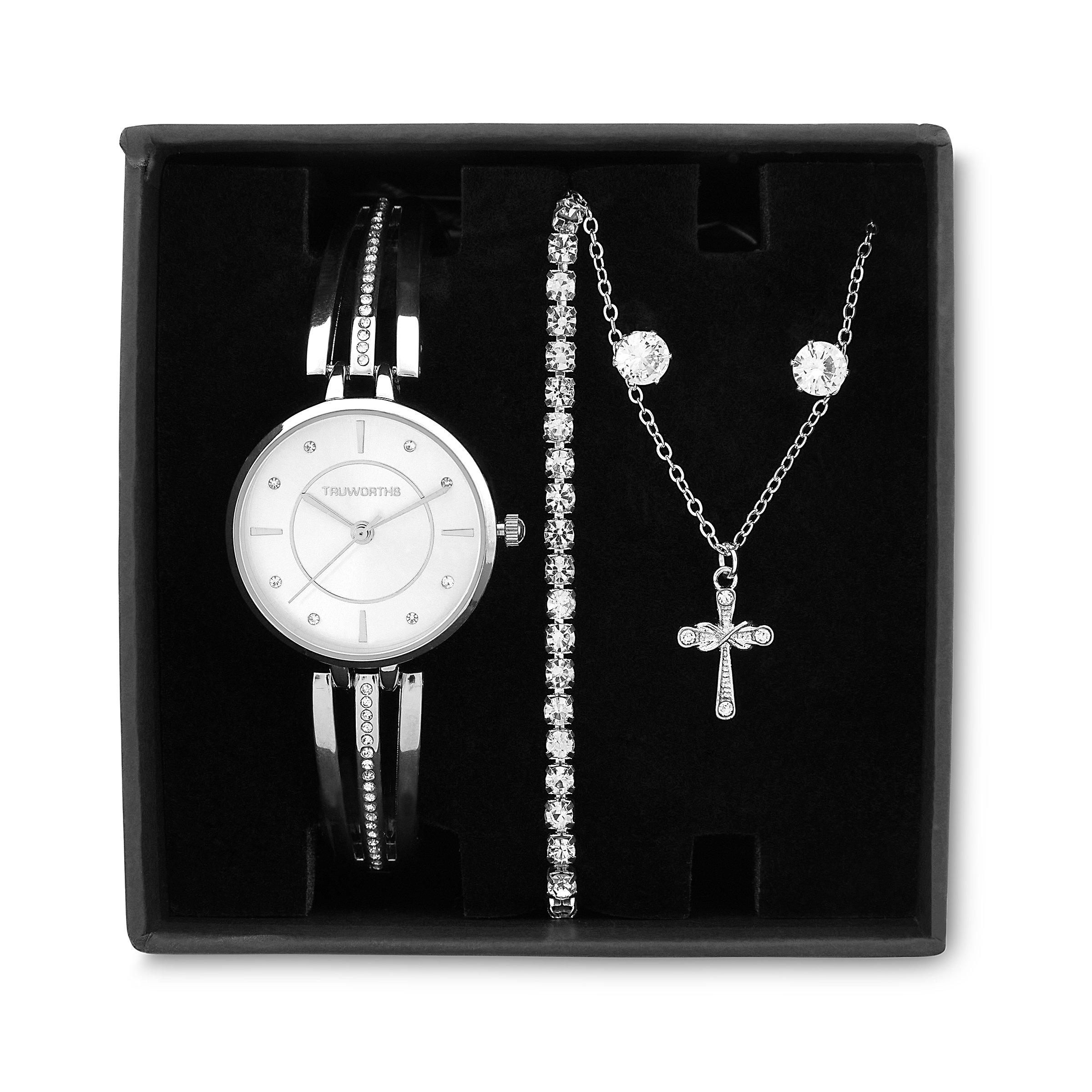 4pc Watch and Pendant Set (3186318) | Sparkle