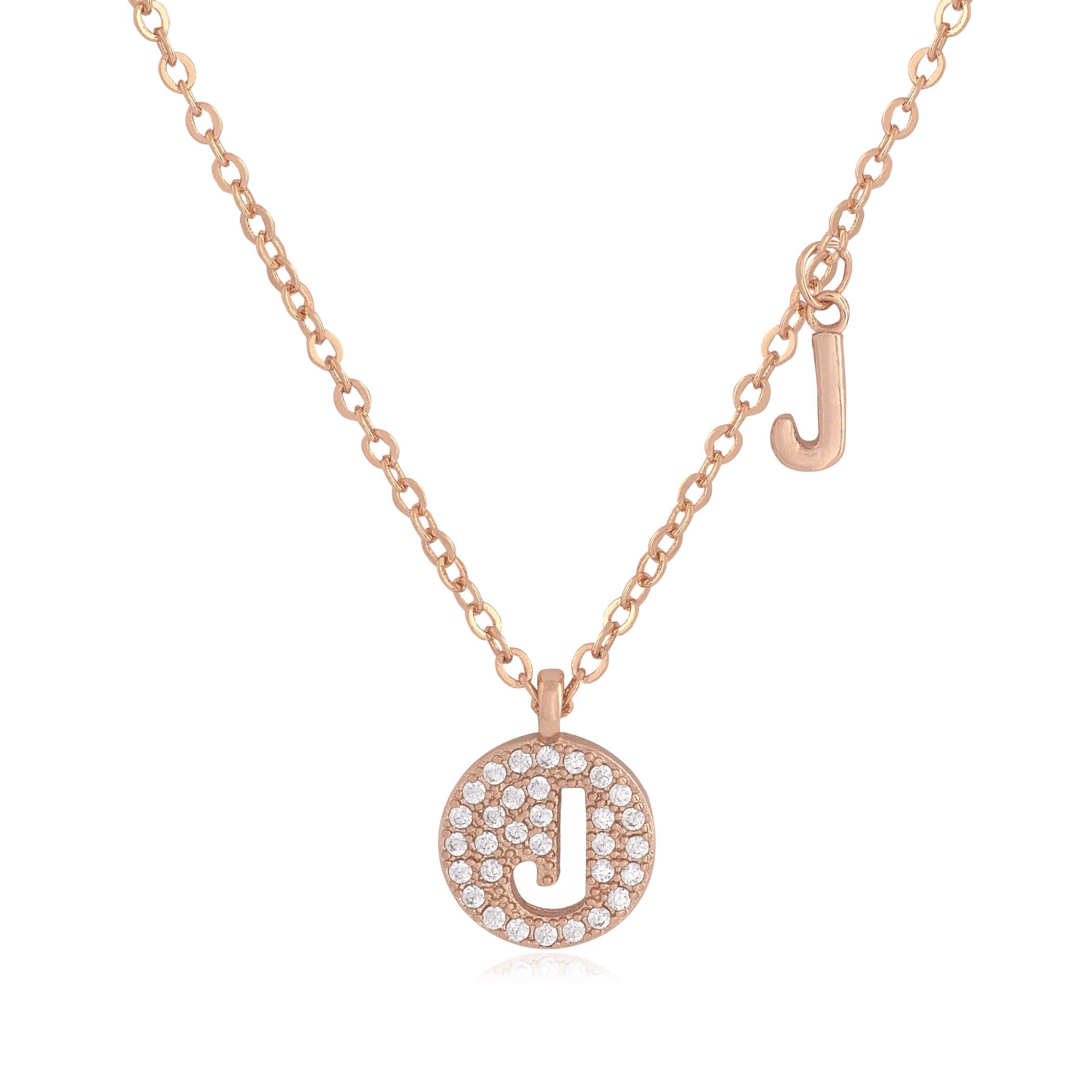 Letter J Initial Pendant (3186877) | Sparkle