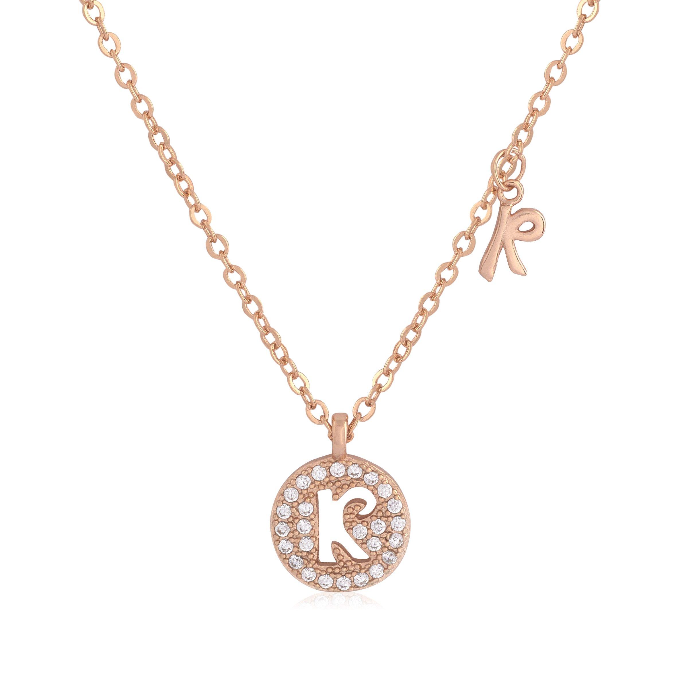 Letter R Initial Pendant (3186882) | Sparkle