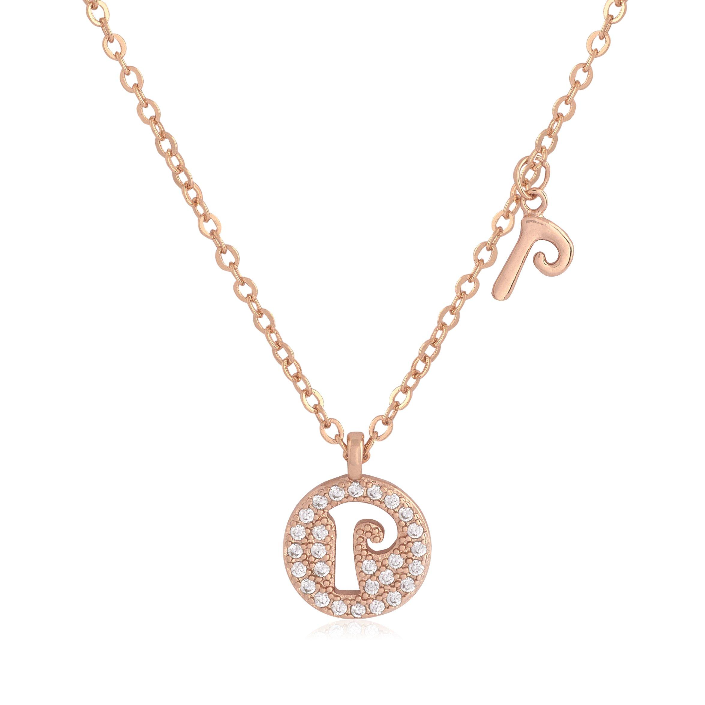 Letter P Initial Pendant (3186883) | Sparkle