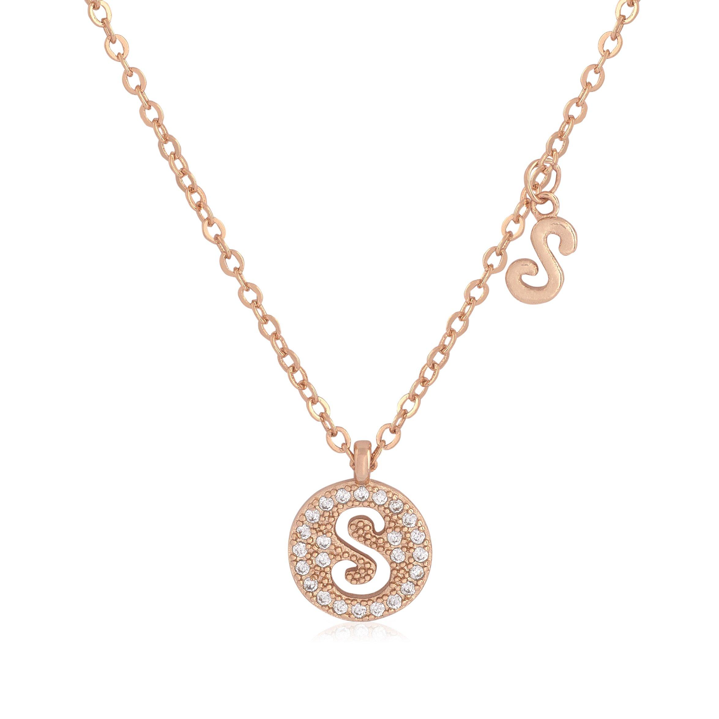 Letter S Initial Pendant (3186898) | Sparkle