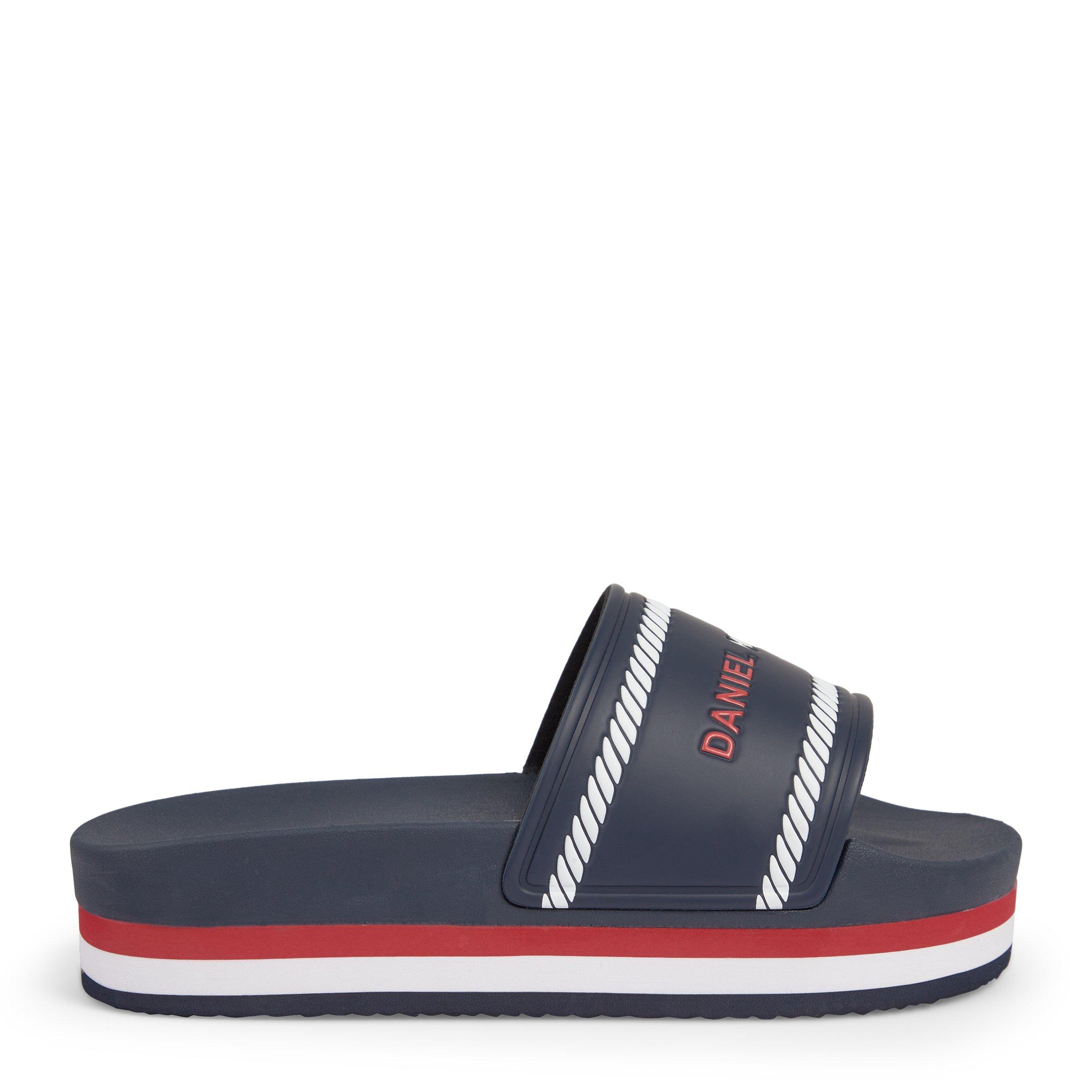 Navy Platform Pool Sliders (3187138) | Daniel Hechter