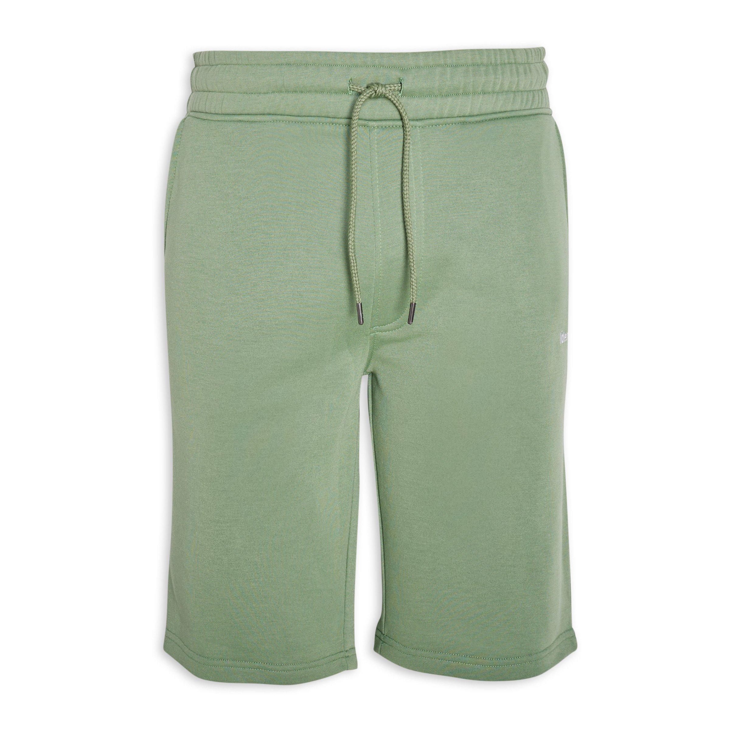 Sage Green Jogger Shorts (3187183) | Identity