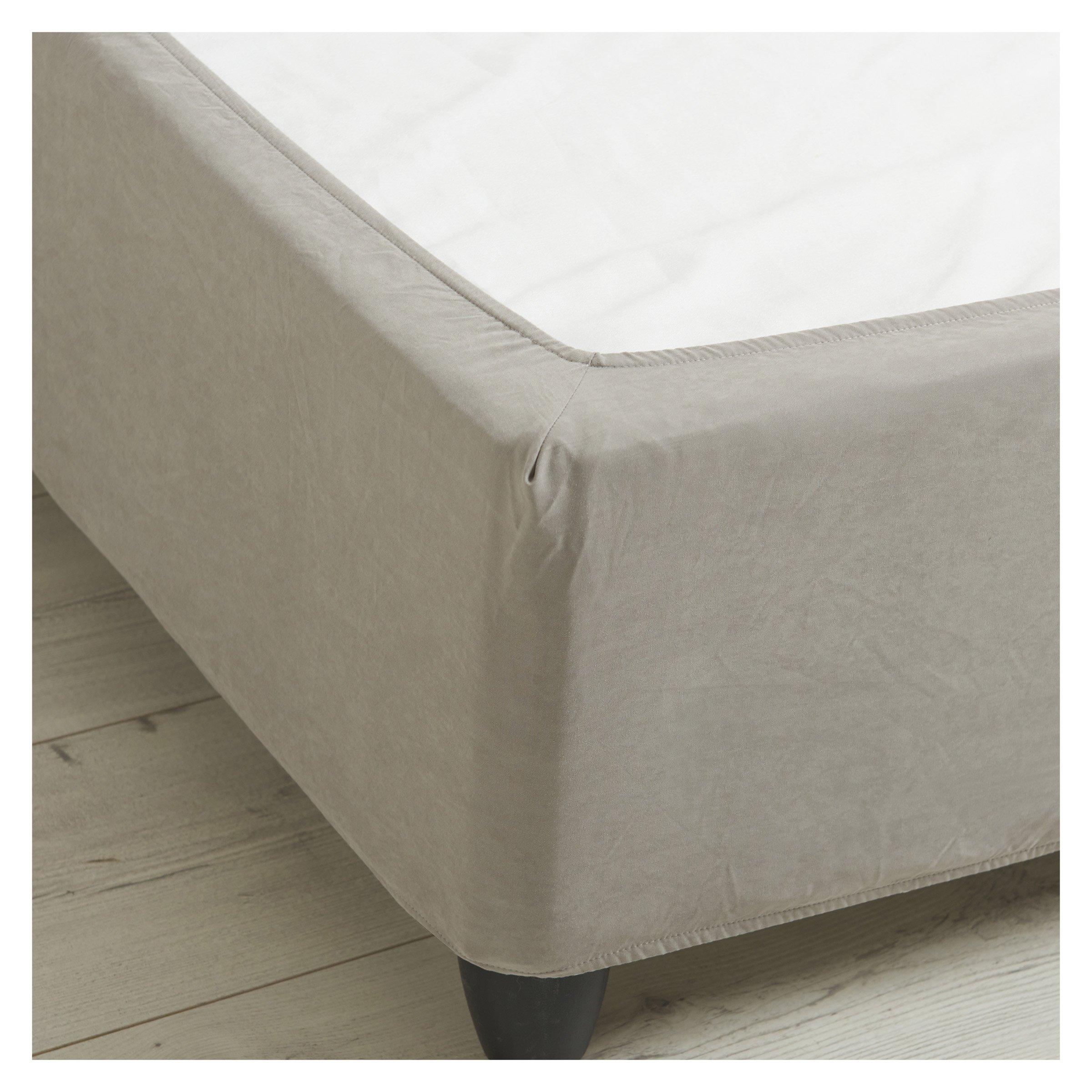 Grey Faux Suede Base Cover (3187330) | Loads of Living