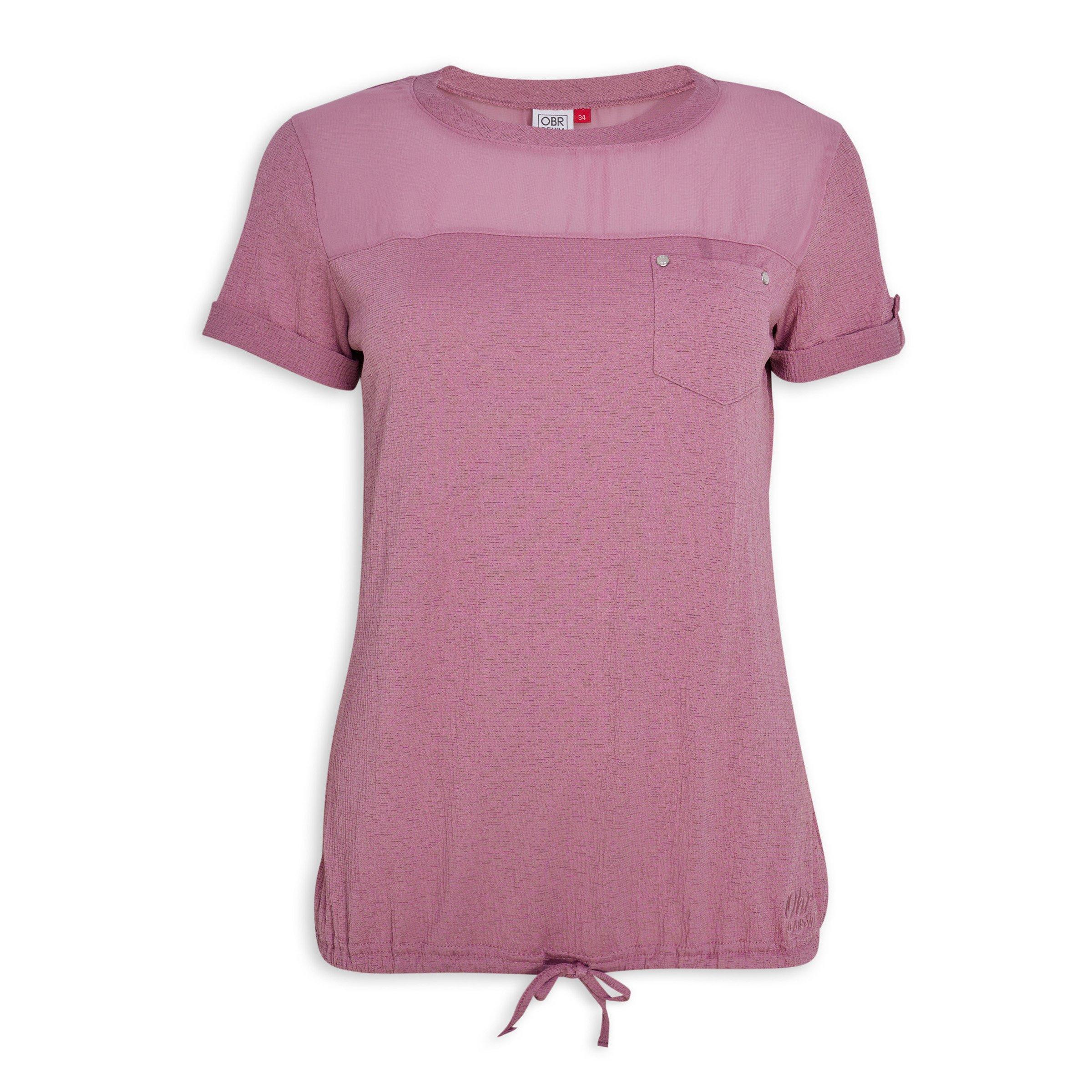 Pink T-shirt with Drawstrings (3187335) | OUTBACK RED