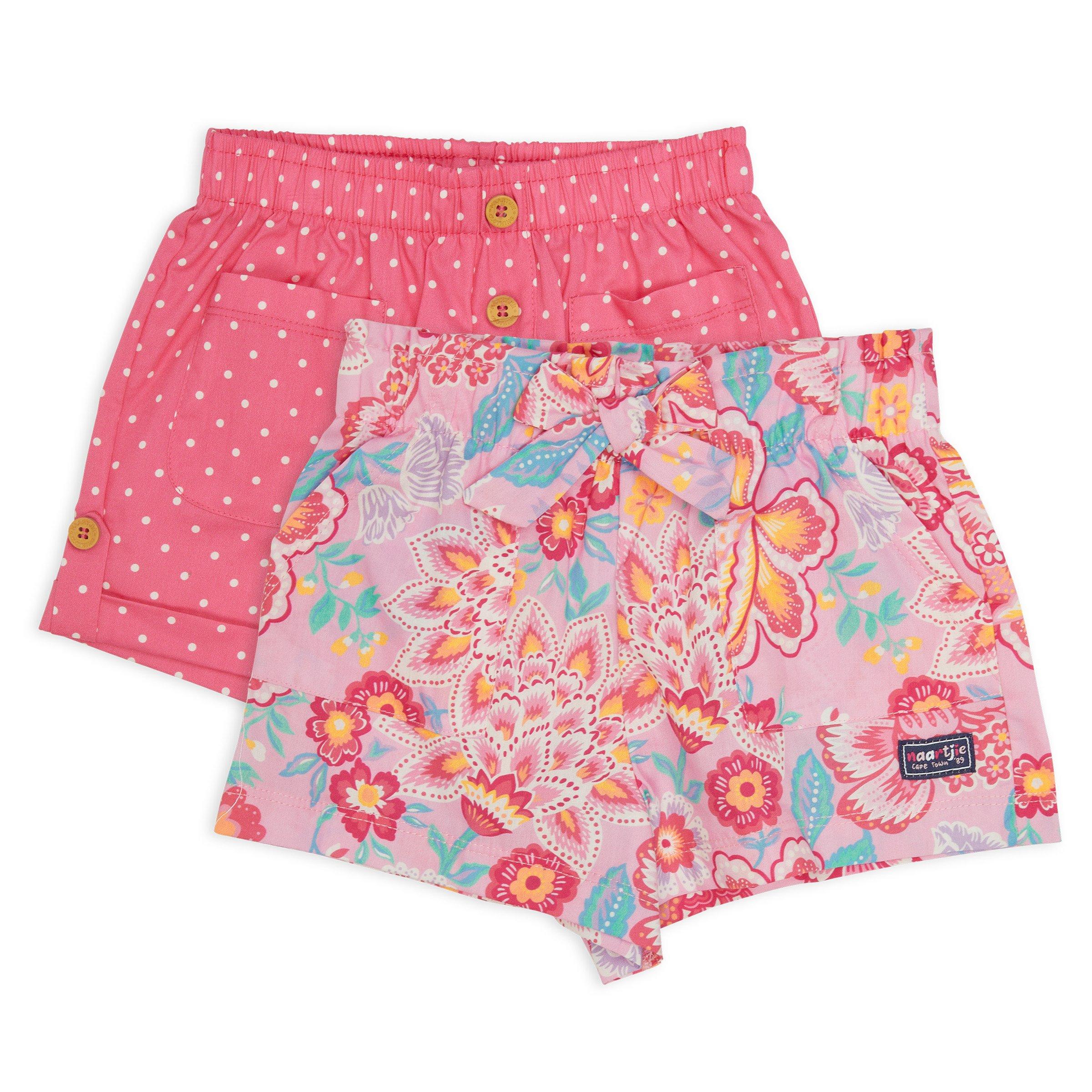 Baby Girls 2-pack Shorts (3187663) | Naartjie